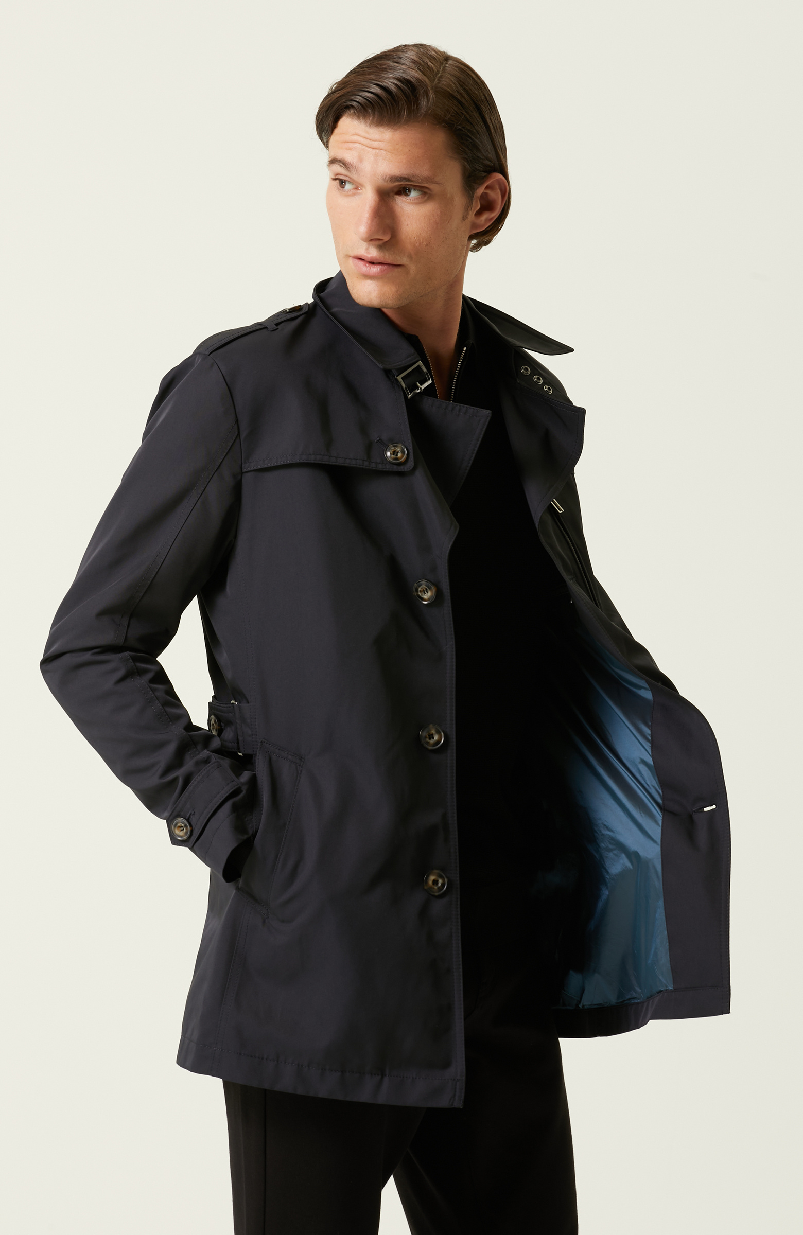 Lacivert Pardösü Lacivert Pardösü