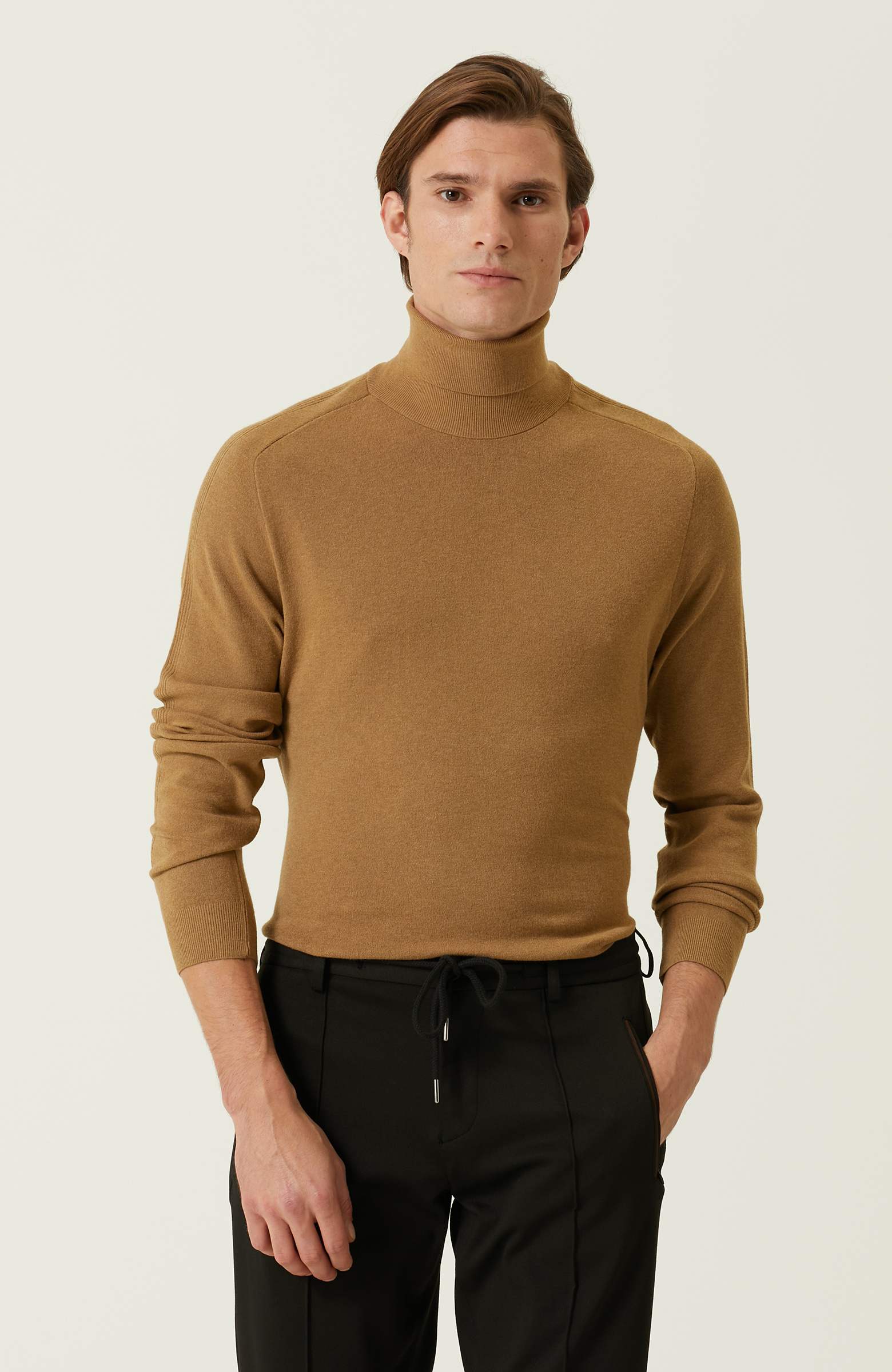 Slim Fit Safran Kazak