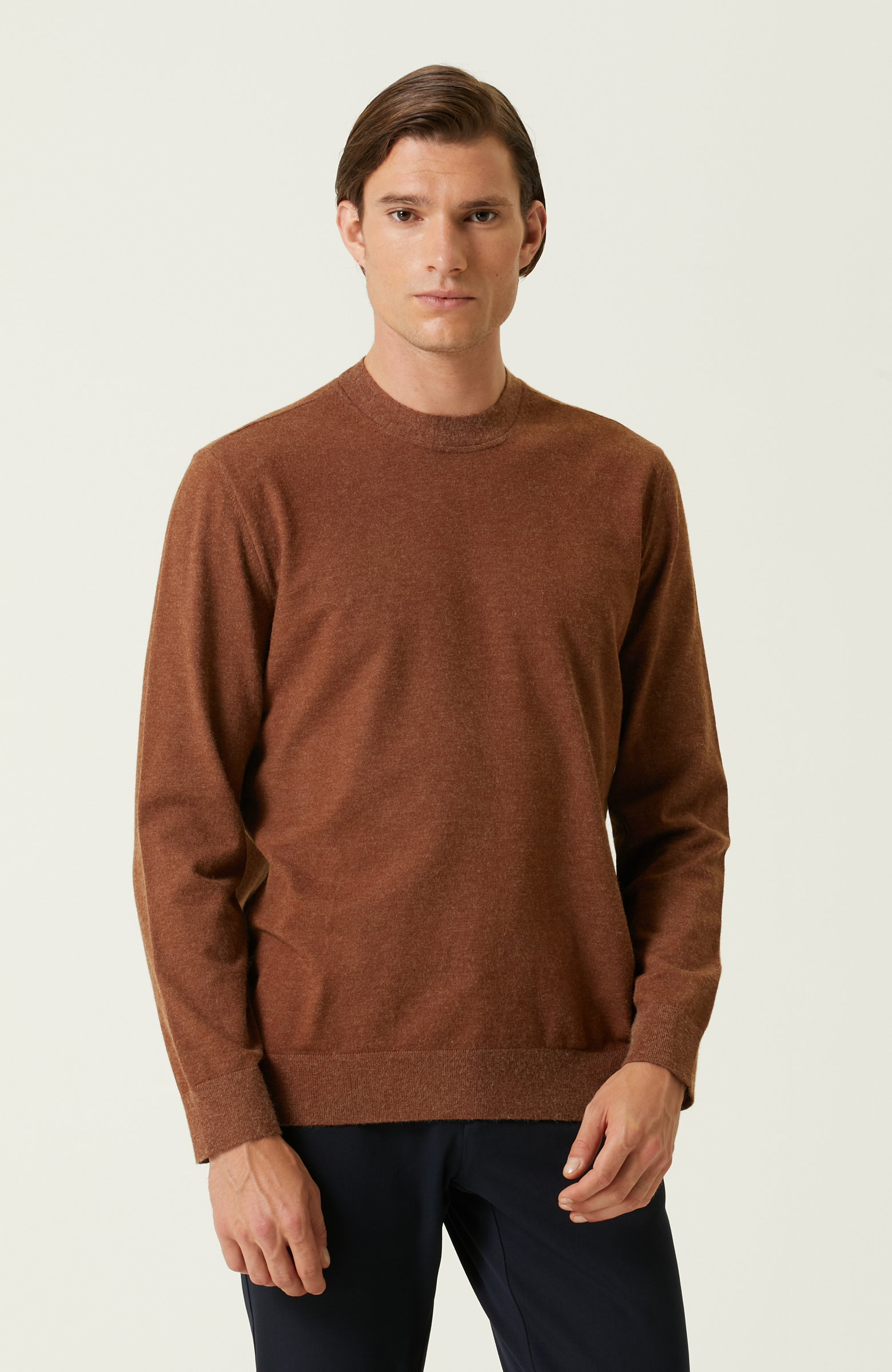 Slim Fit Karamel Kazak