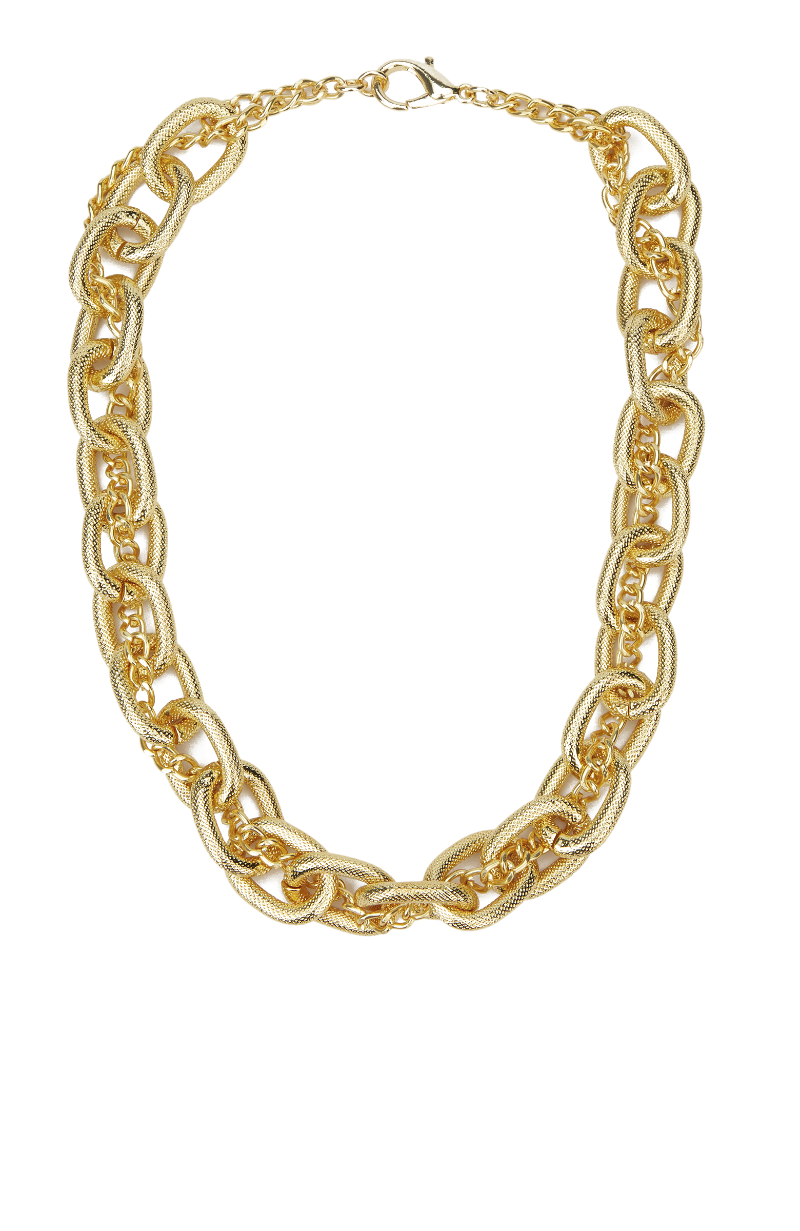 Gold Zincir Formlu Kadın Kolye Gold Zincir Formlu Kadın Kolye