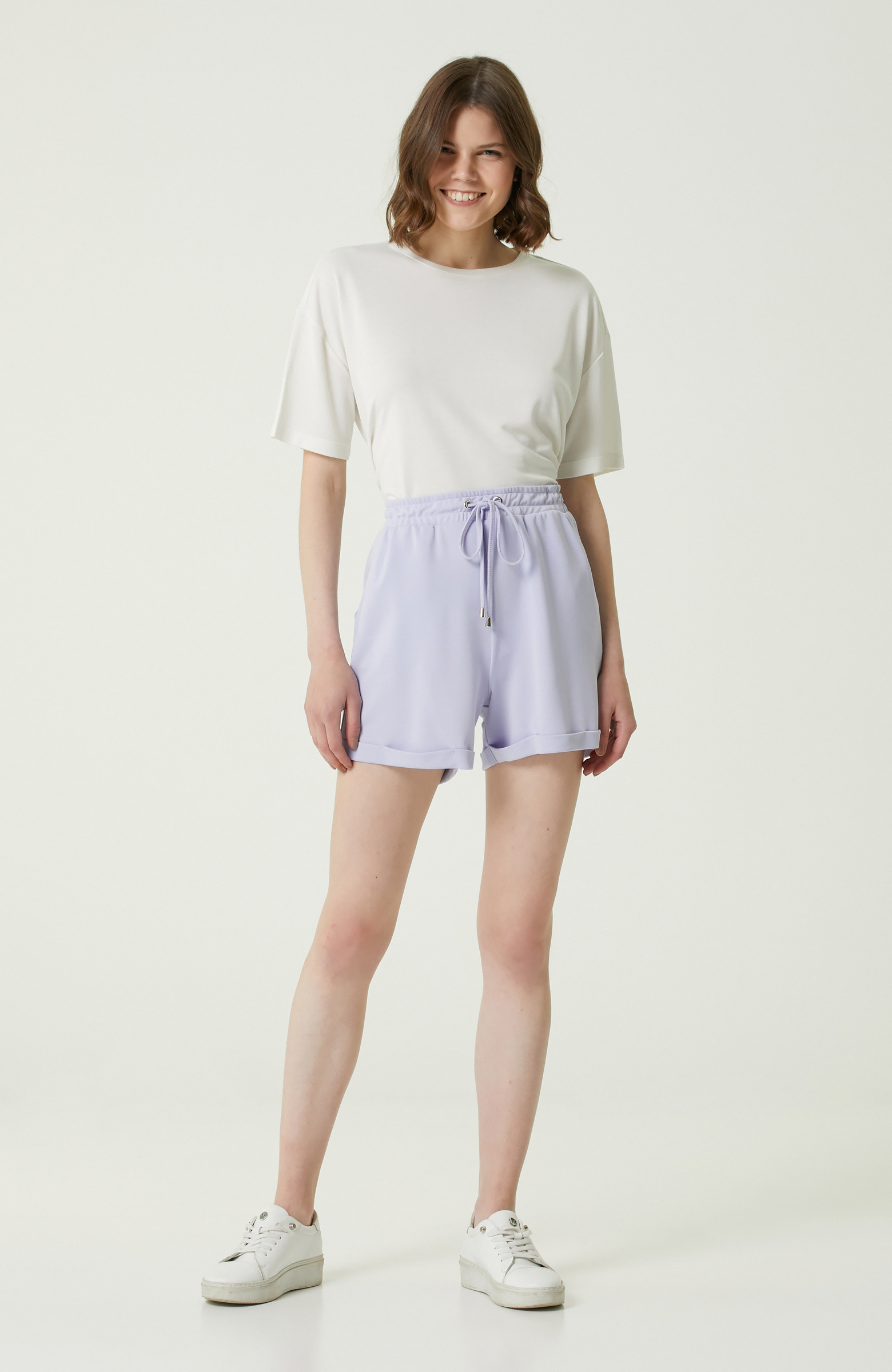 Basic Fit Lila Şort Basic Fit Lila Şort