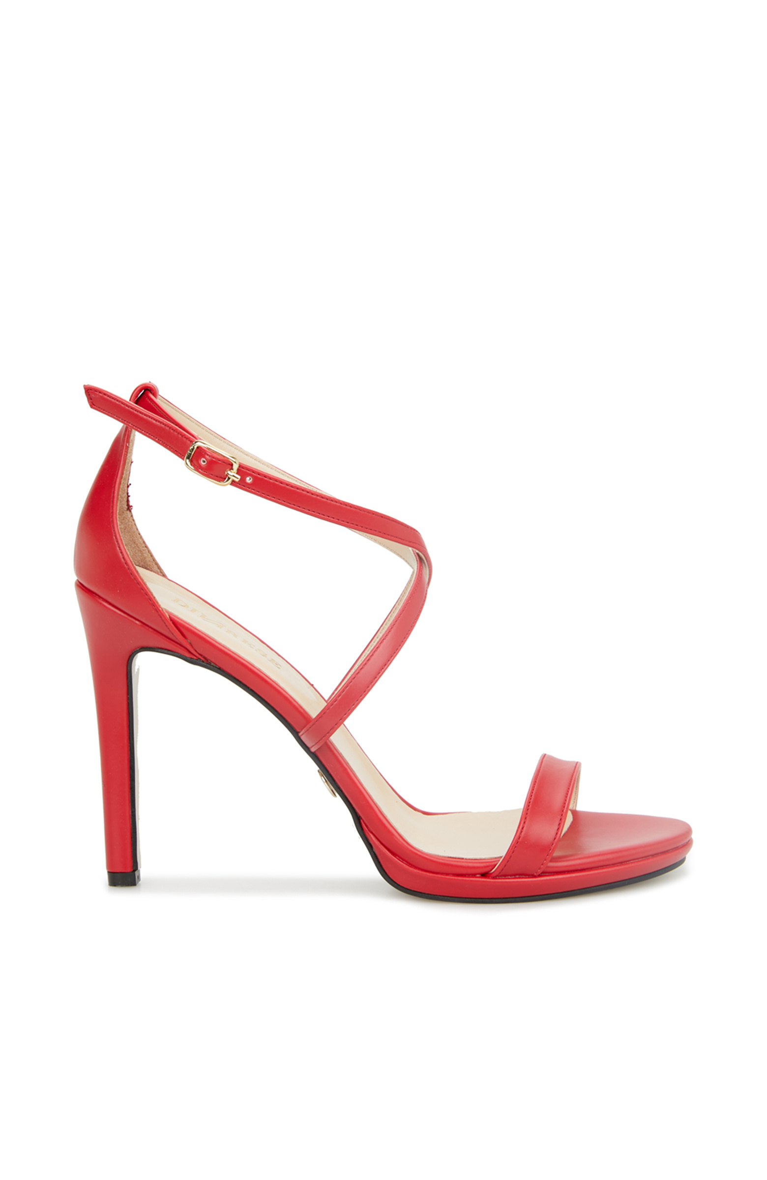 Kırmızı Topuklu Sandalet