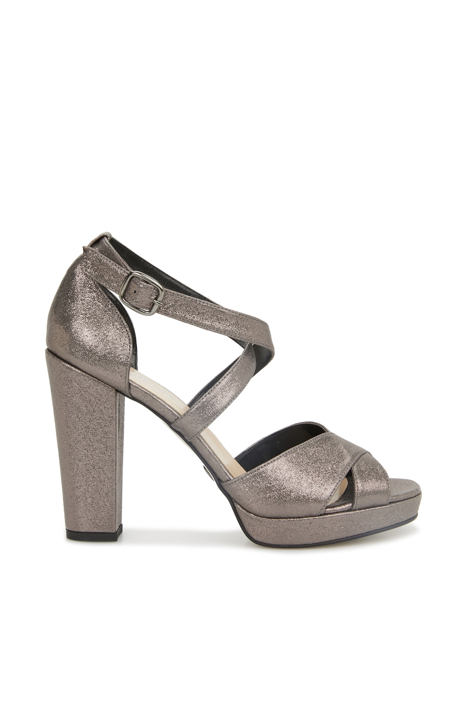 Silver Topuklu Sandalet Silver Topuklu Sandalet