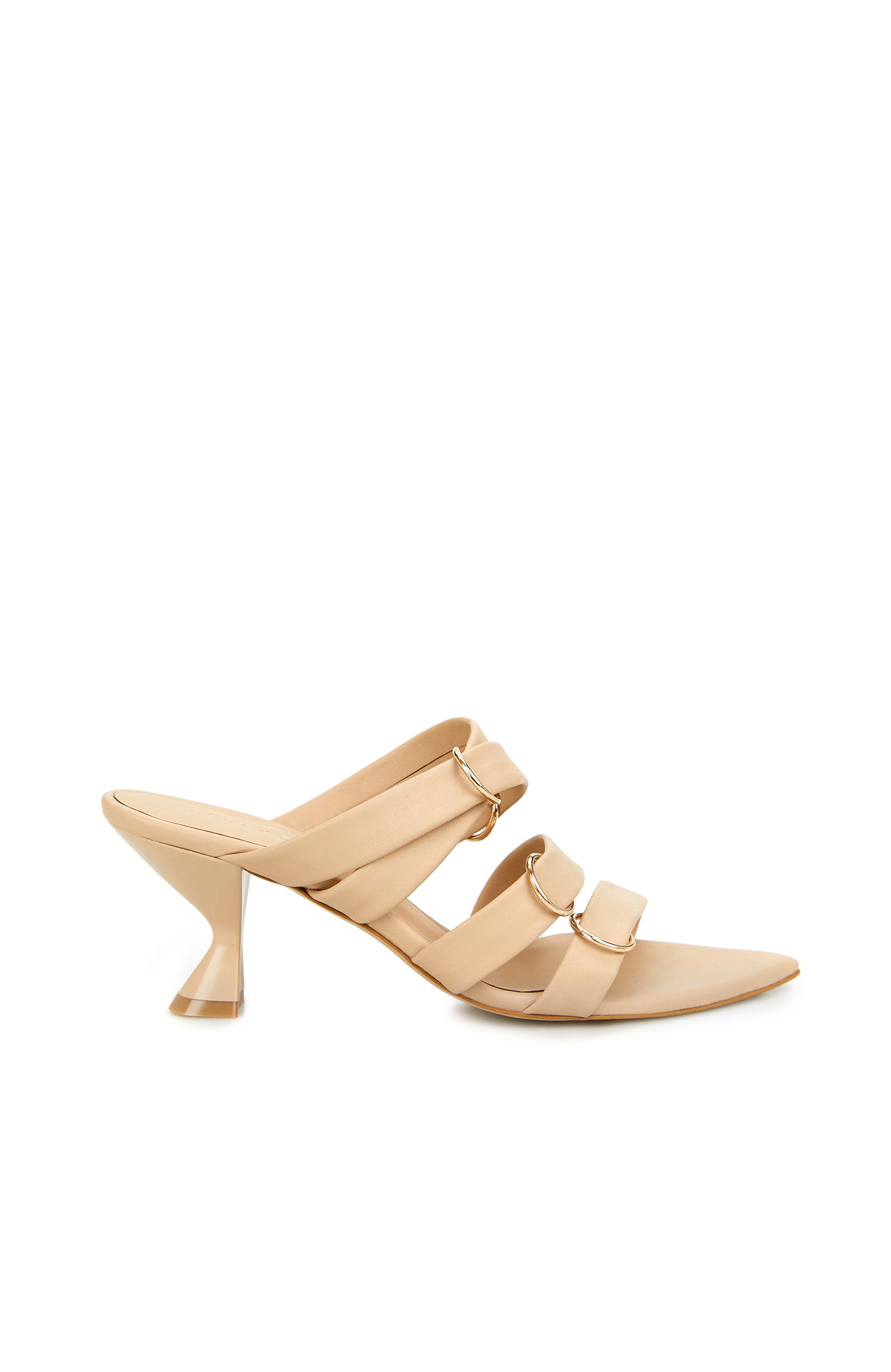 Dcey X Divarese Elisa Pudra Rengi Halka Aksesuarlı Terlik