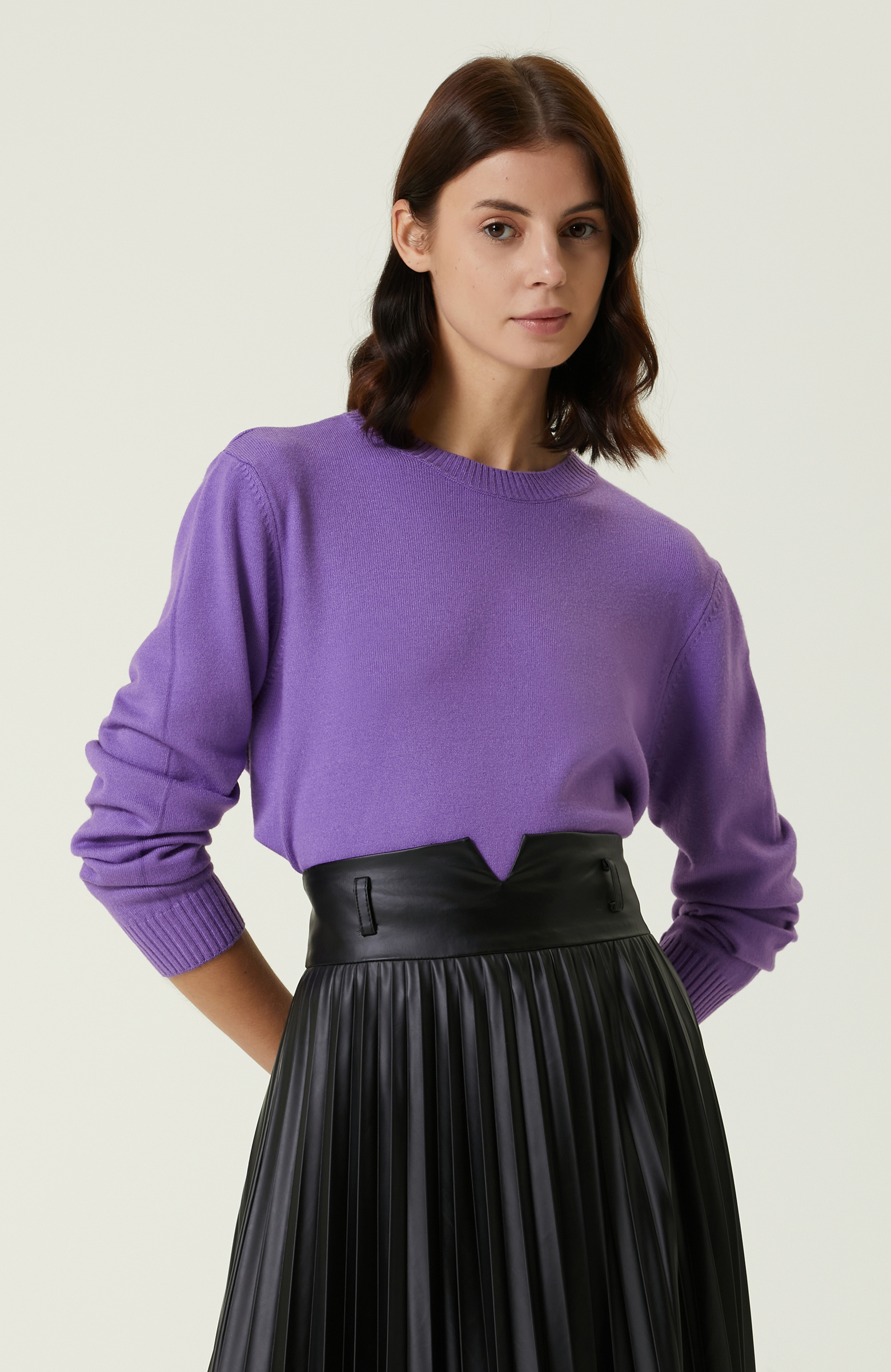 Basic Fit Lila Kazak Basic Fit Lila Kazak