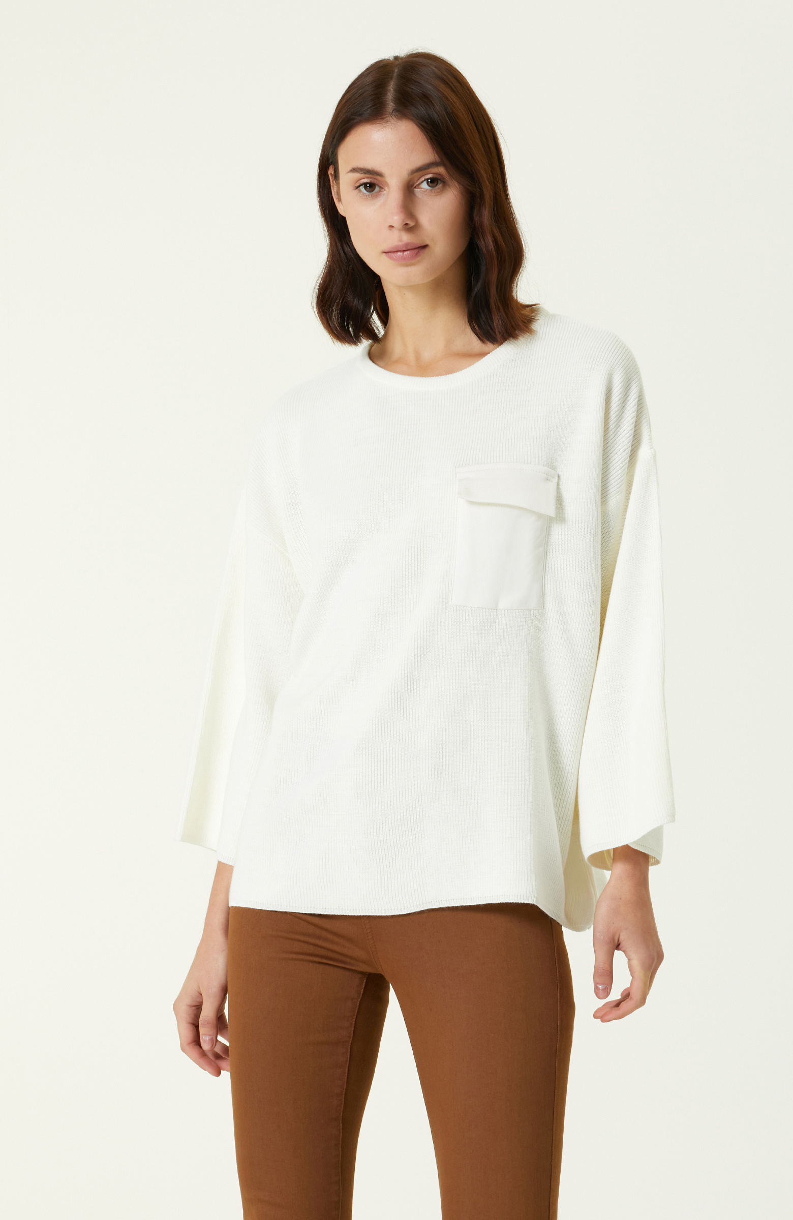 Basic Fit Ekru Kazak
