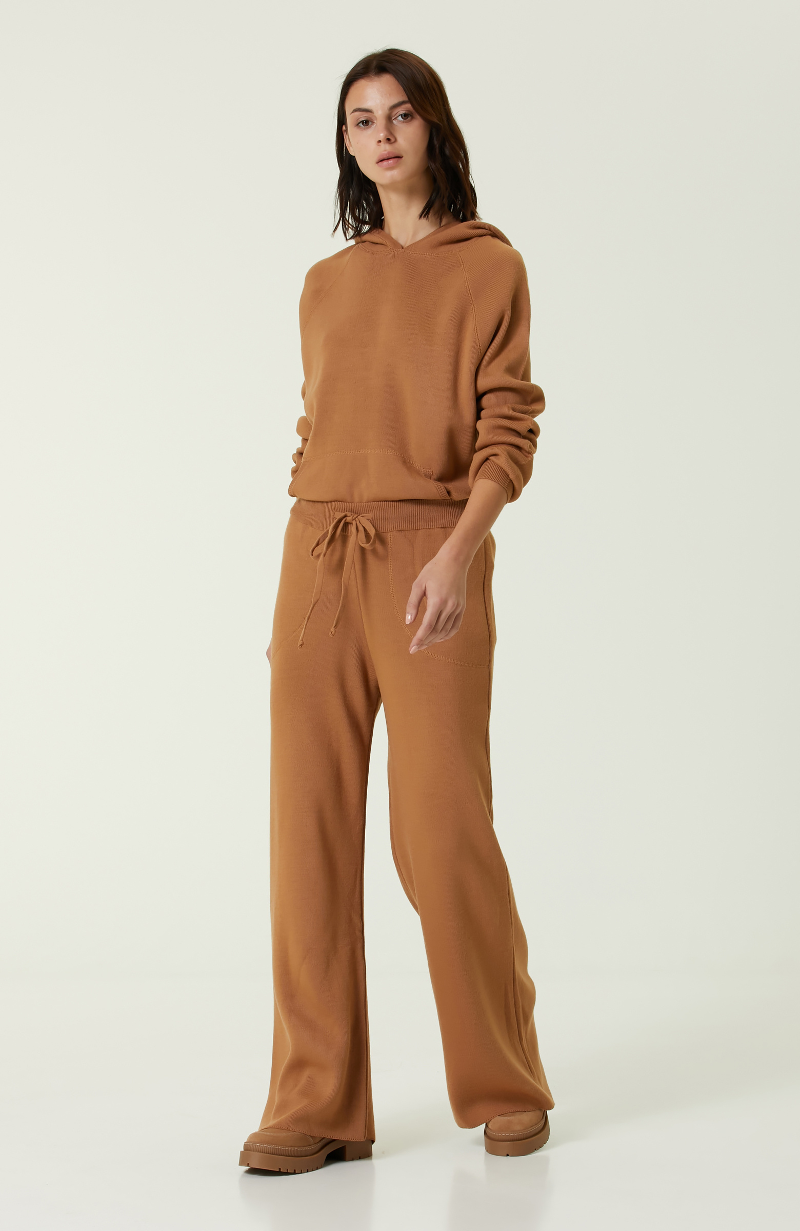 Basic Fit Karamel Pantolon Basic Fit Karamel Pantolon