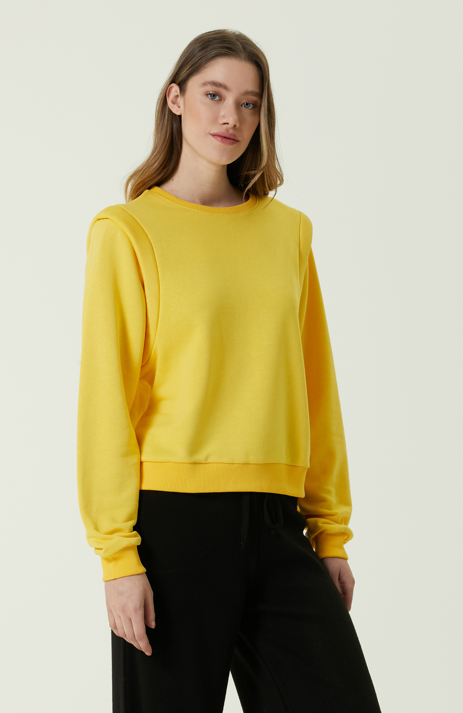 Sarı Sweatshirt