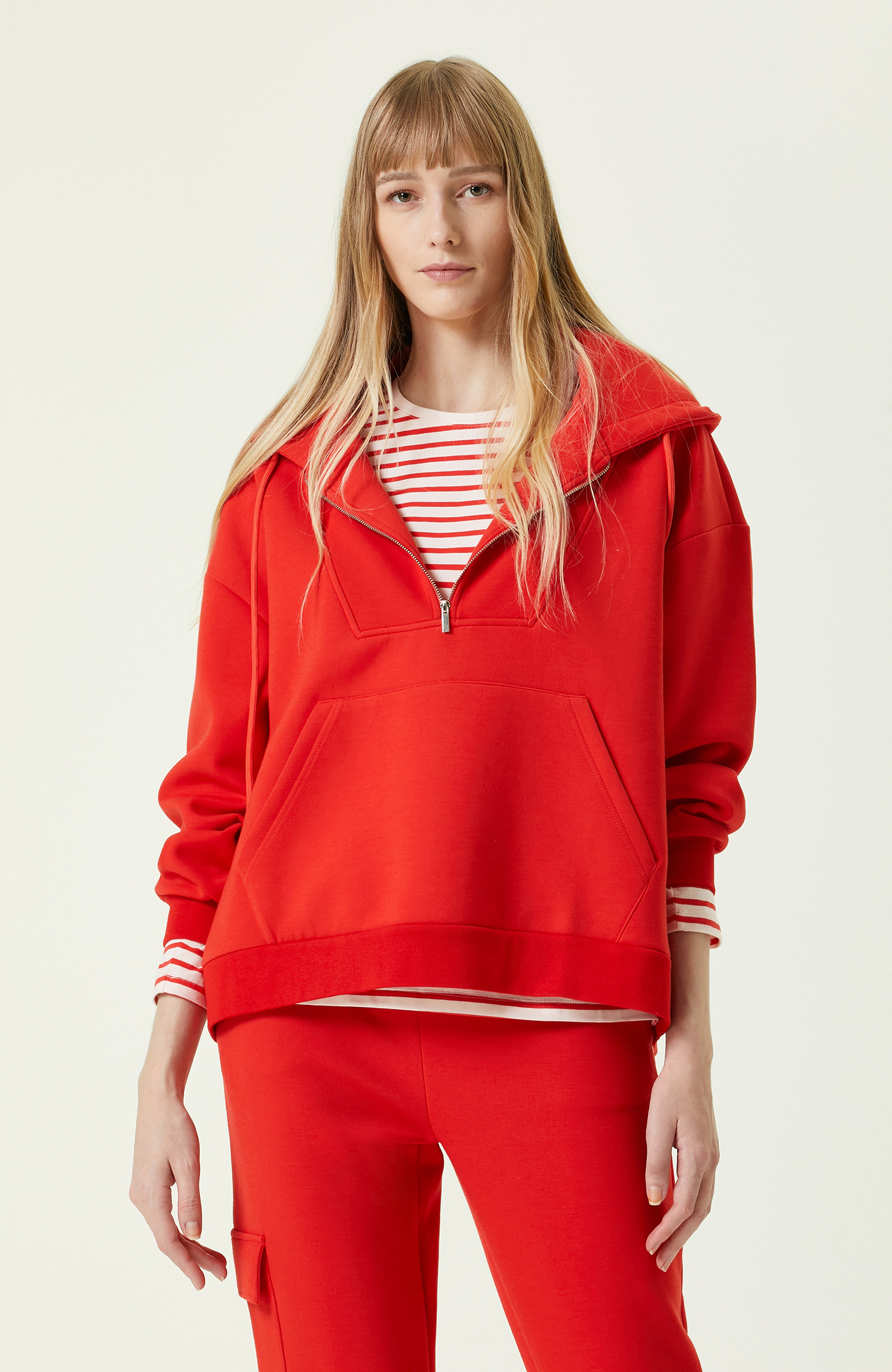 Kırmızı Sweatshirt