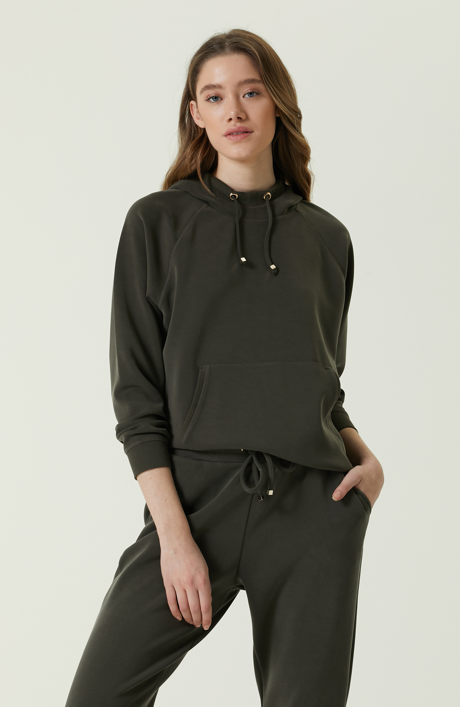 Koyu Haki Sweatshirt