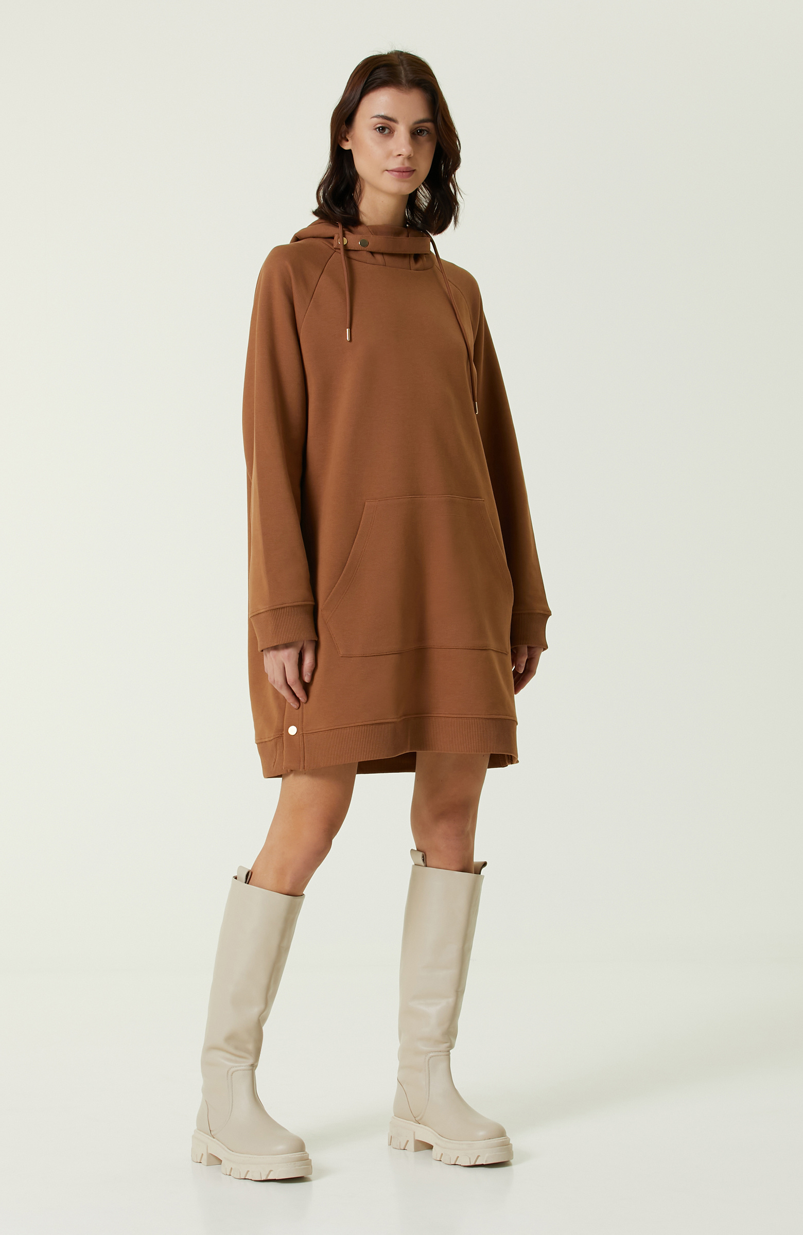 Basic Fit Kahverengi Elbise