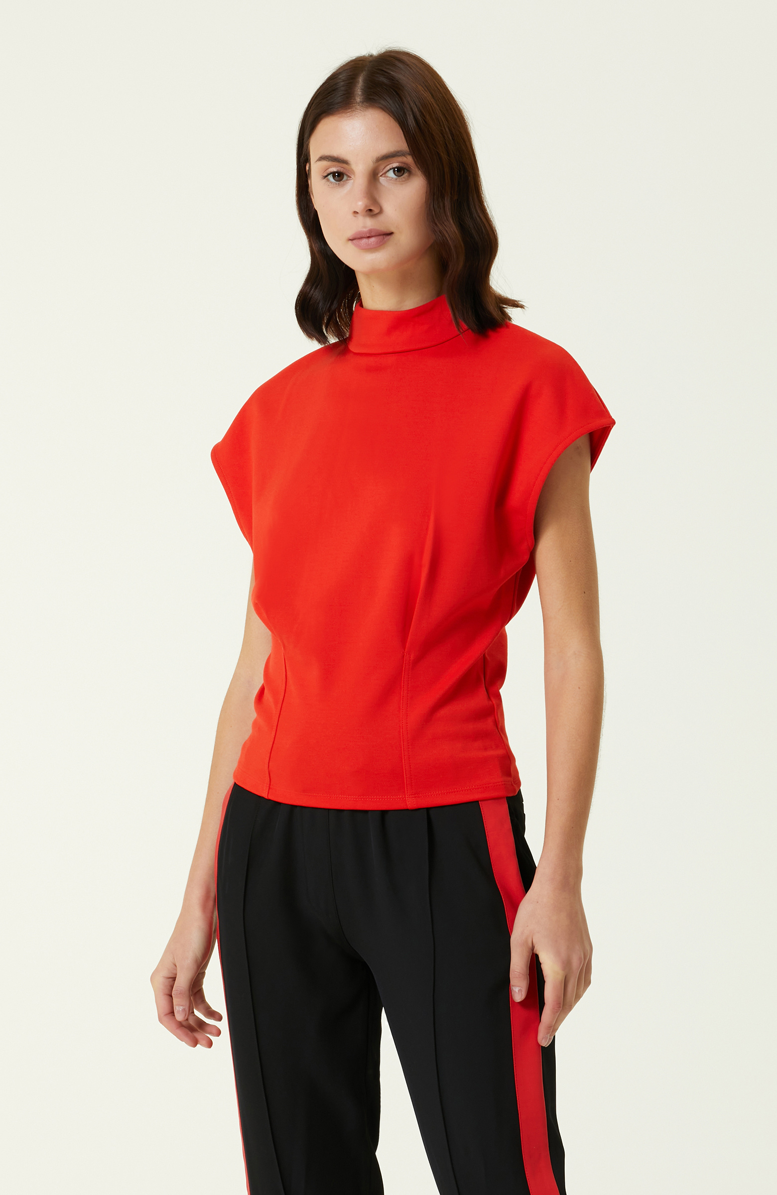 Slim Fit Kırmızı T-shirt