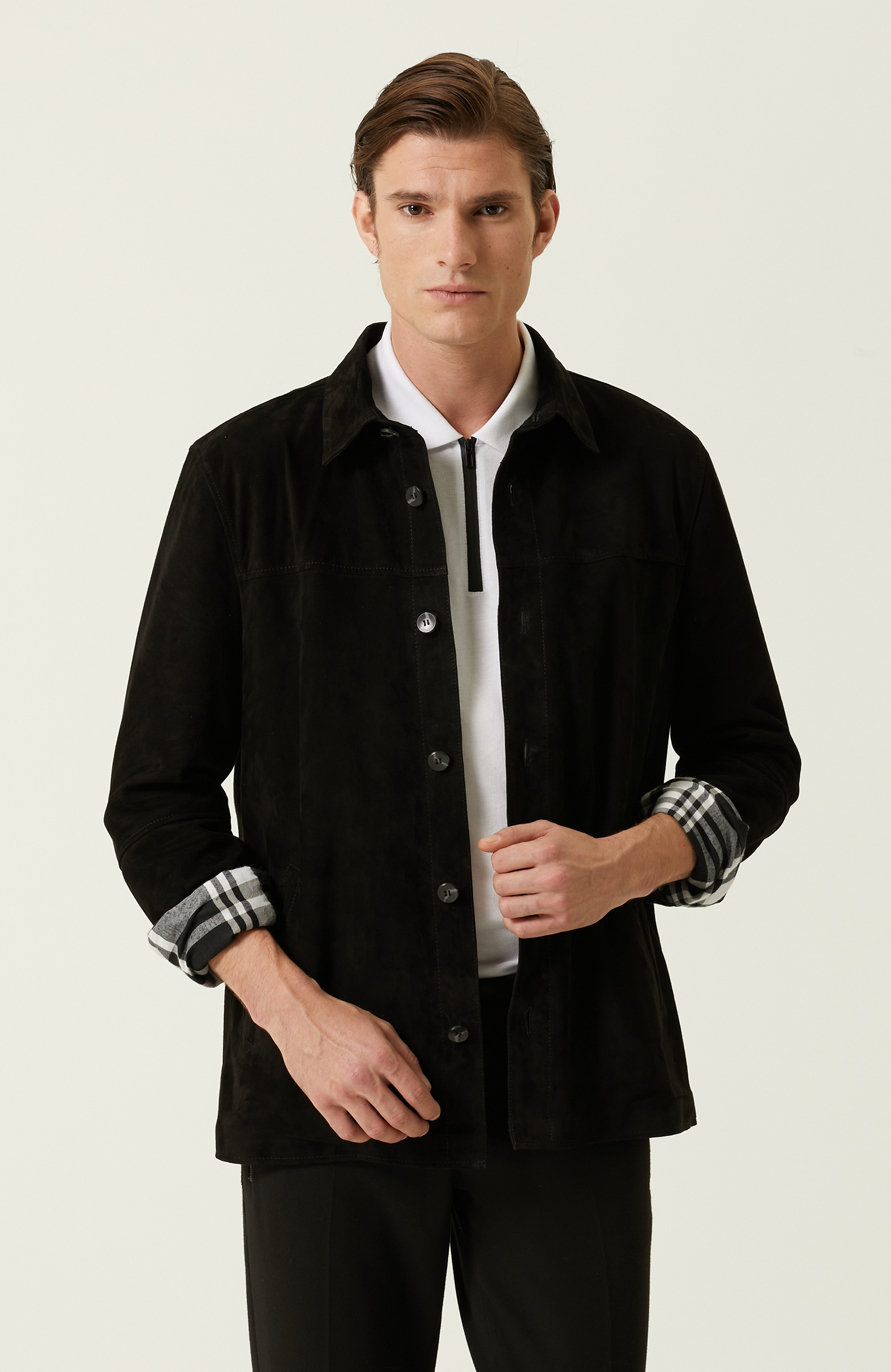 Siyah Deri Mont Siyah Deri Mont