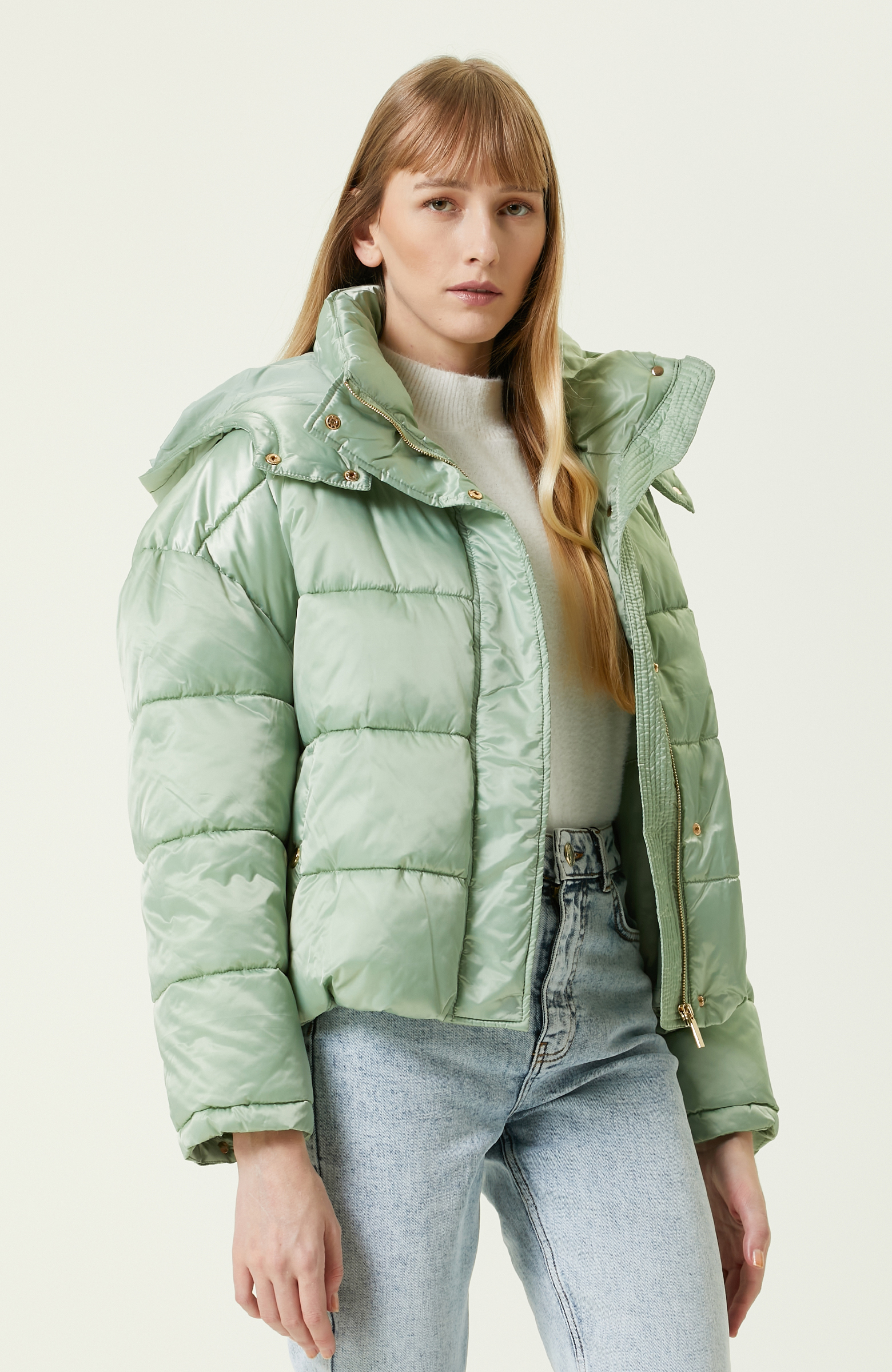 Regular Fit Mint Puffer Mont Regular Fit Mint Puffer Mont