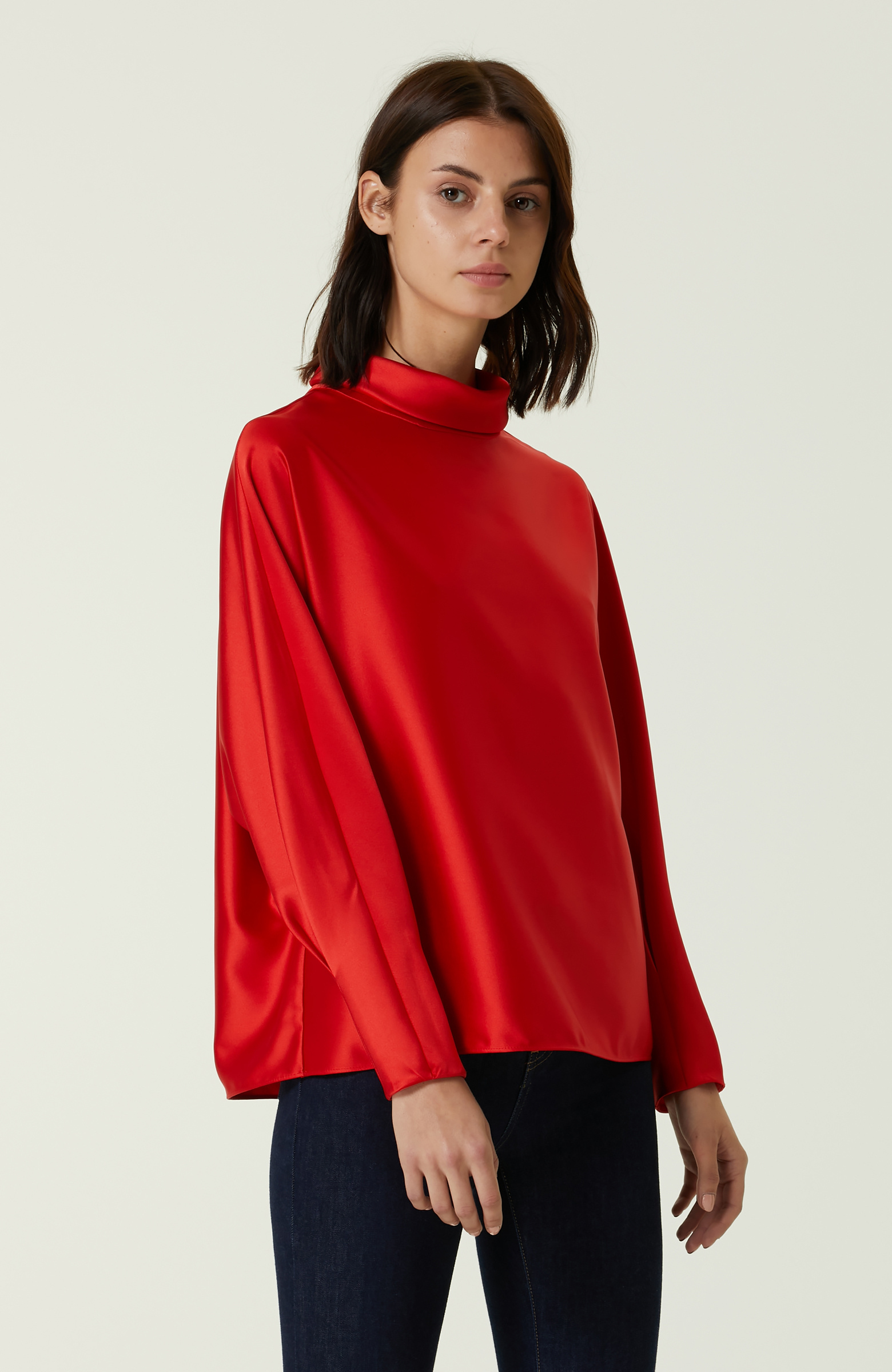 Regular Fit Kırmızı Bluz