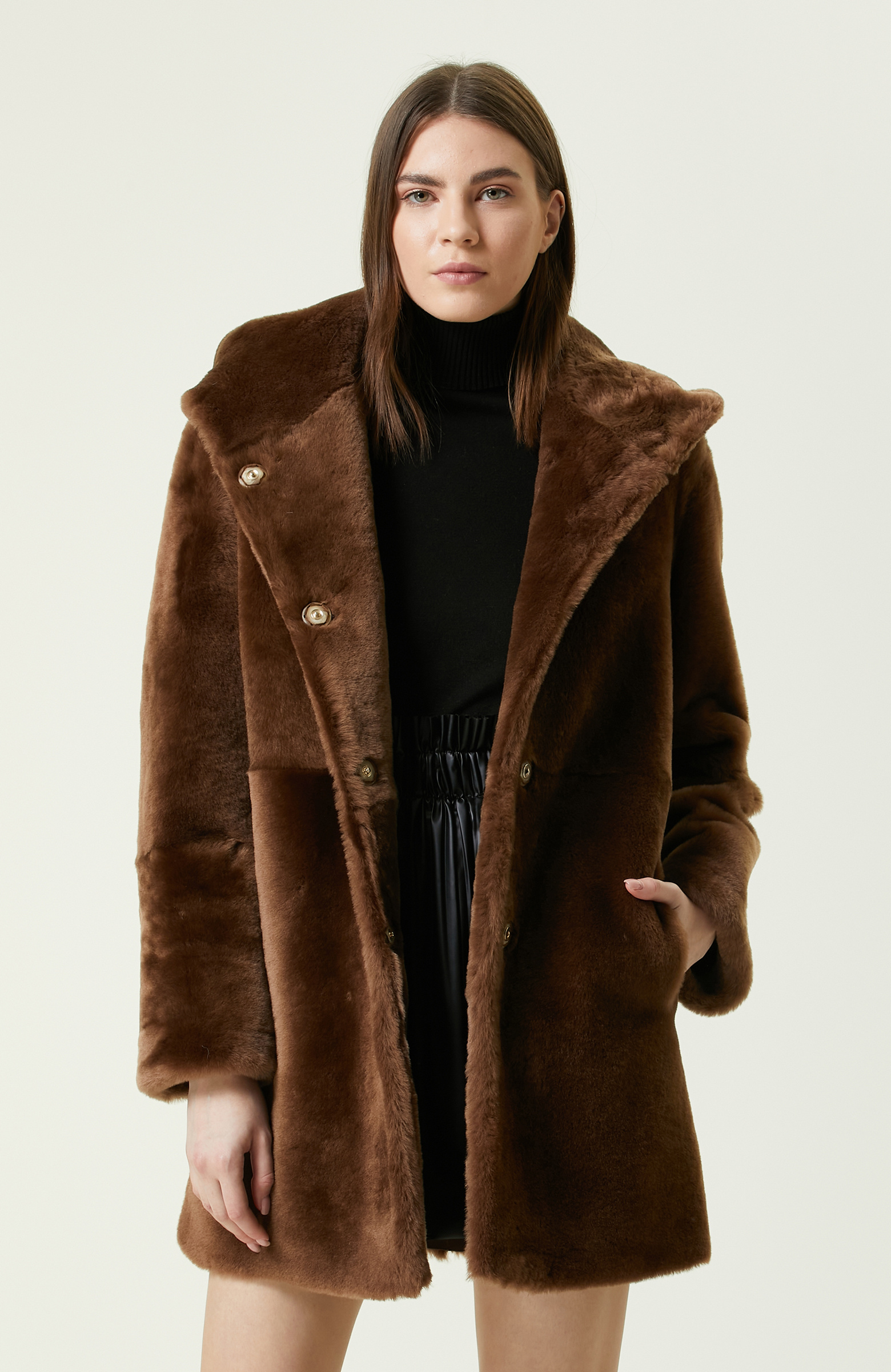 Regular Fit Kahverengi Deri Kaban