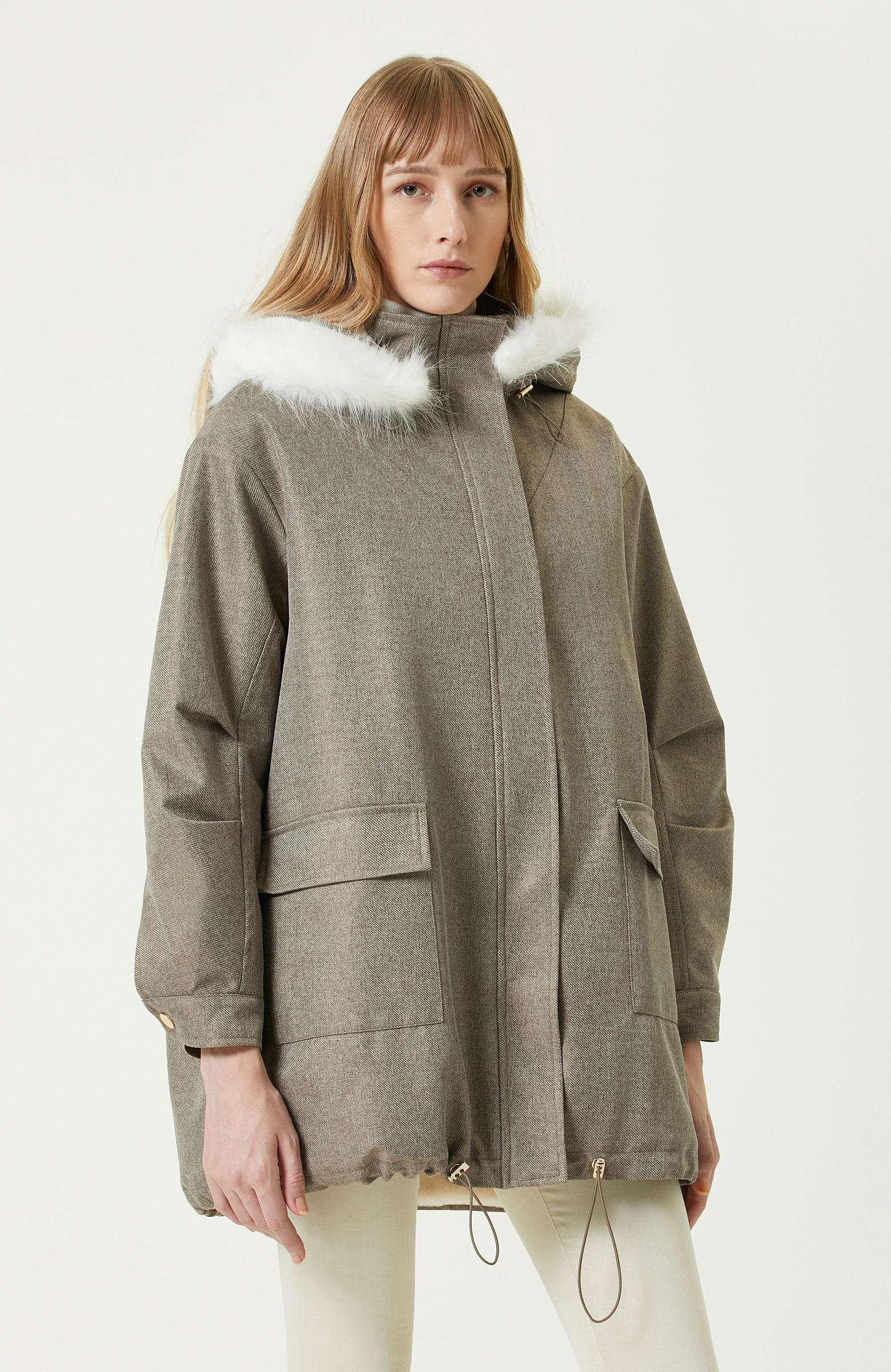 Regular Fit Kahverengi Parka