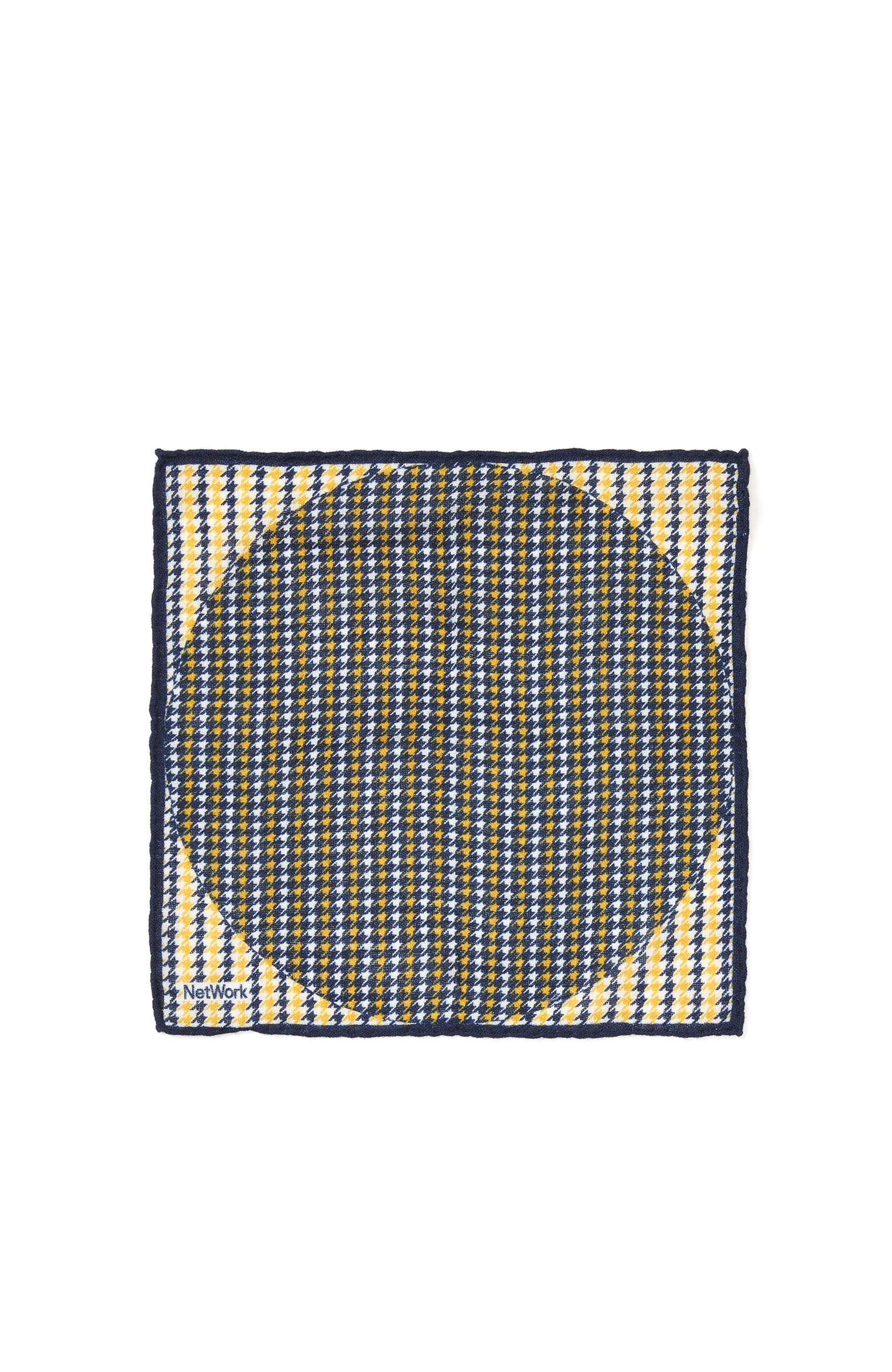 Gri Desenli Yün Poşet Mendil