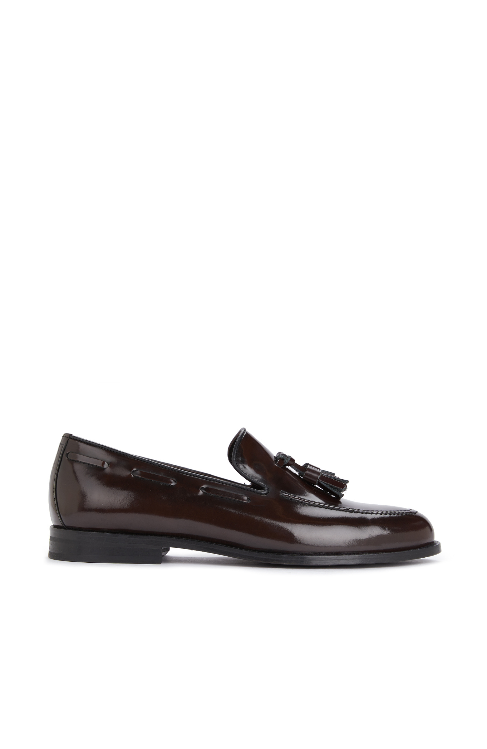 Bordo Püsküllü Erkek Loafer