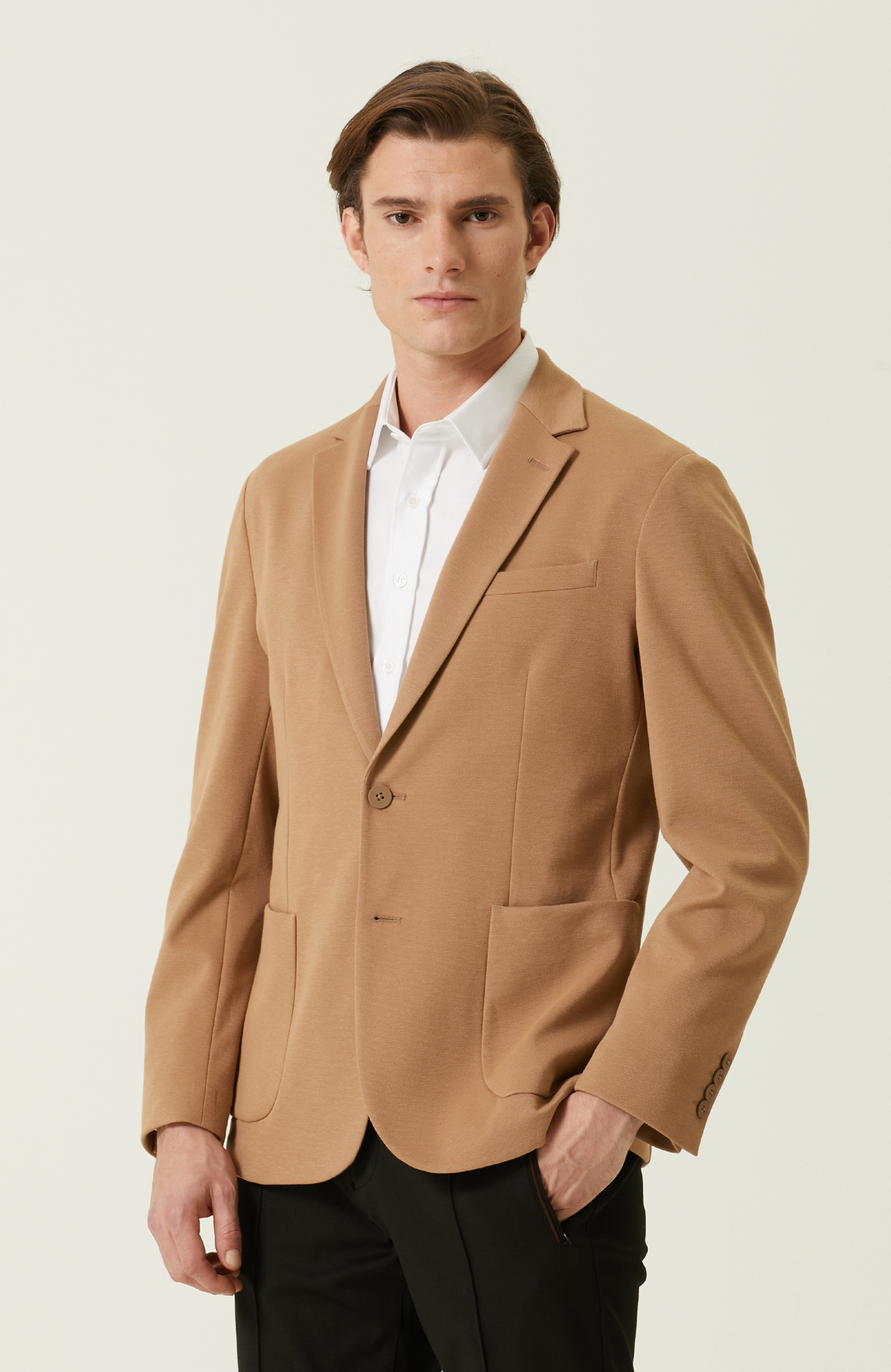 Comfort Fit Camel Ceket Comfort Fit Camel Ceket