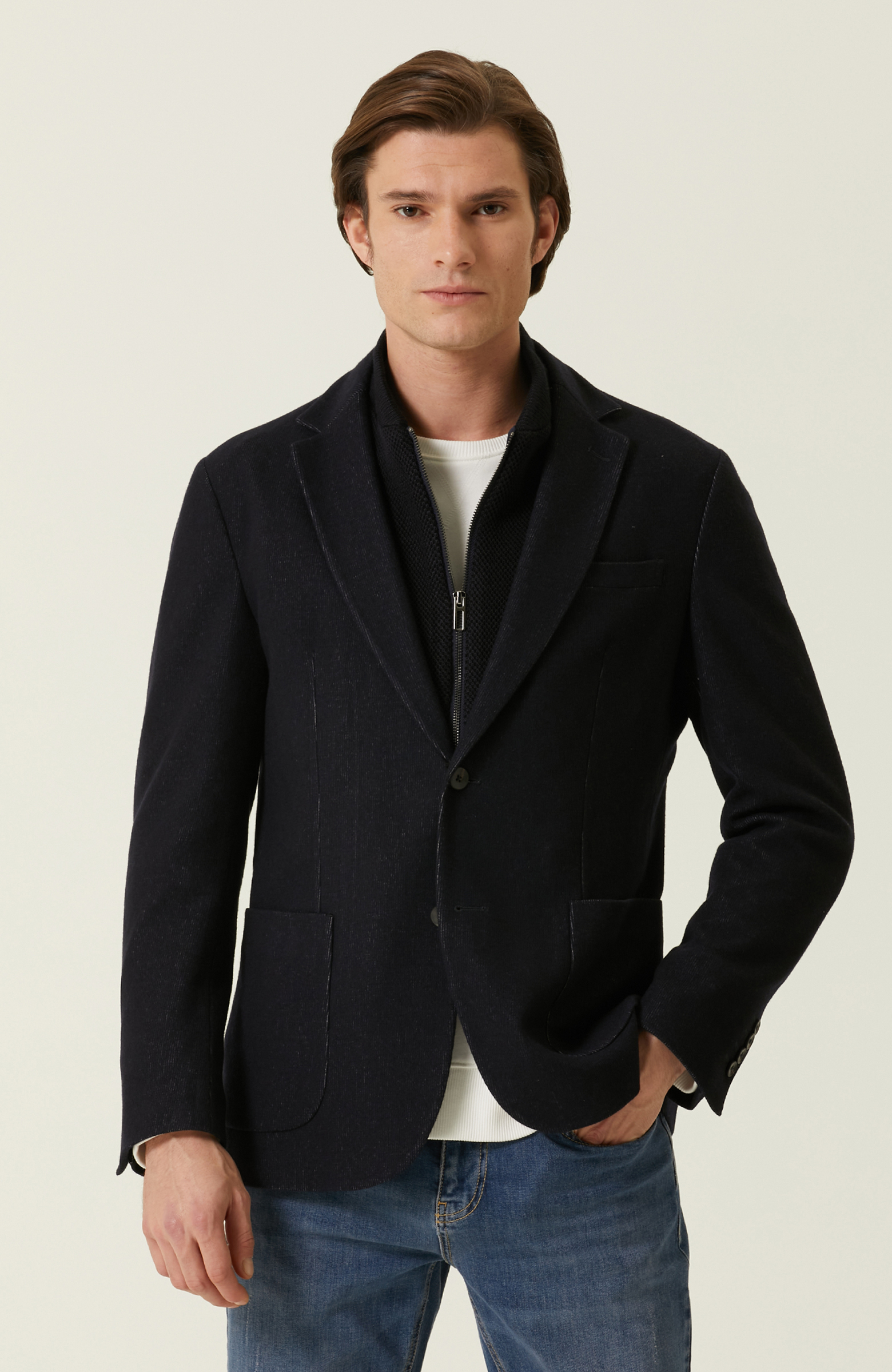 Comfort Fit Lacivert Ceket Comfort Fit Lacivert Ceket