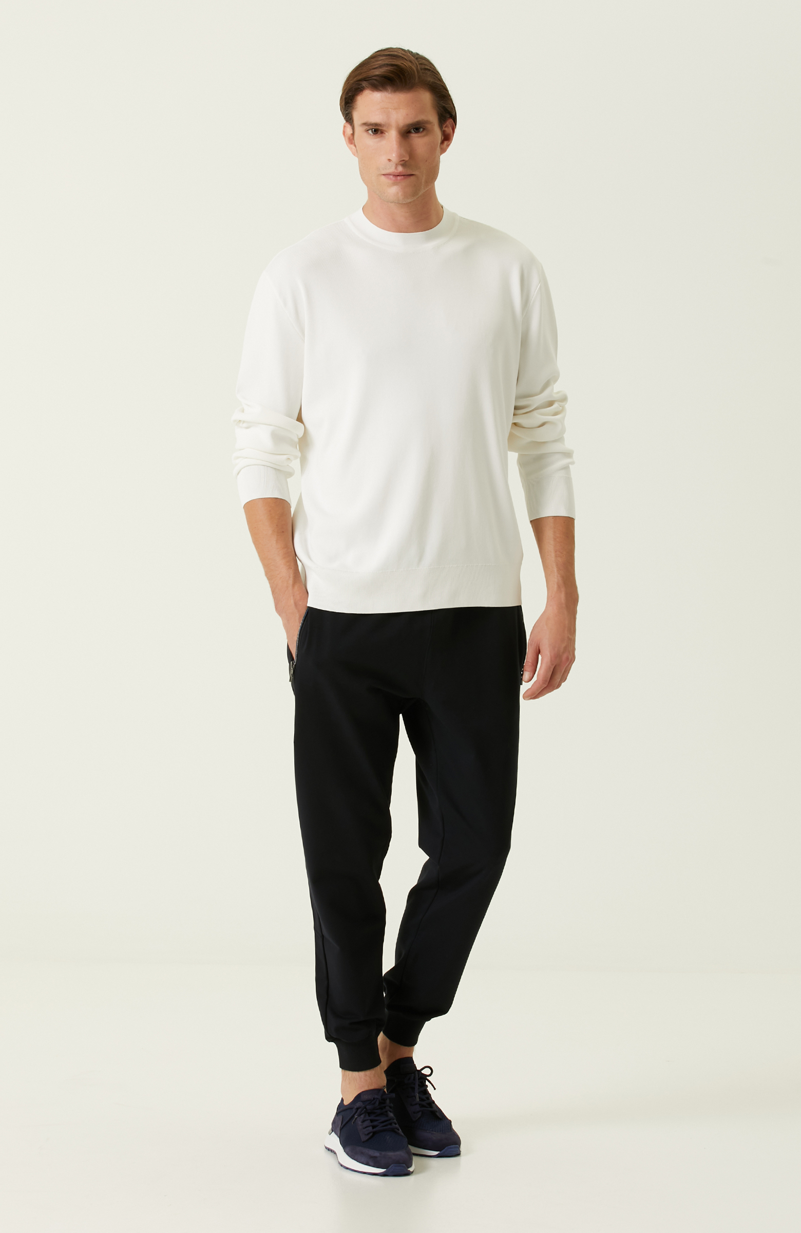 Slim Fit Lacivert Eşofman Altı Slim Fit Lacivert Eşofman Altı