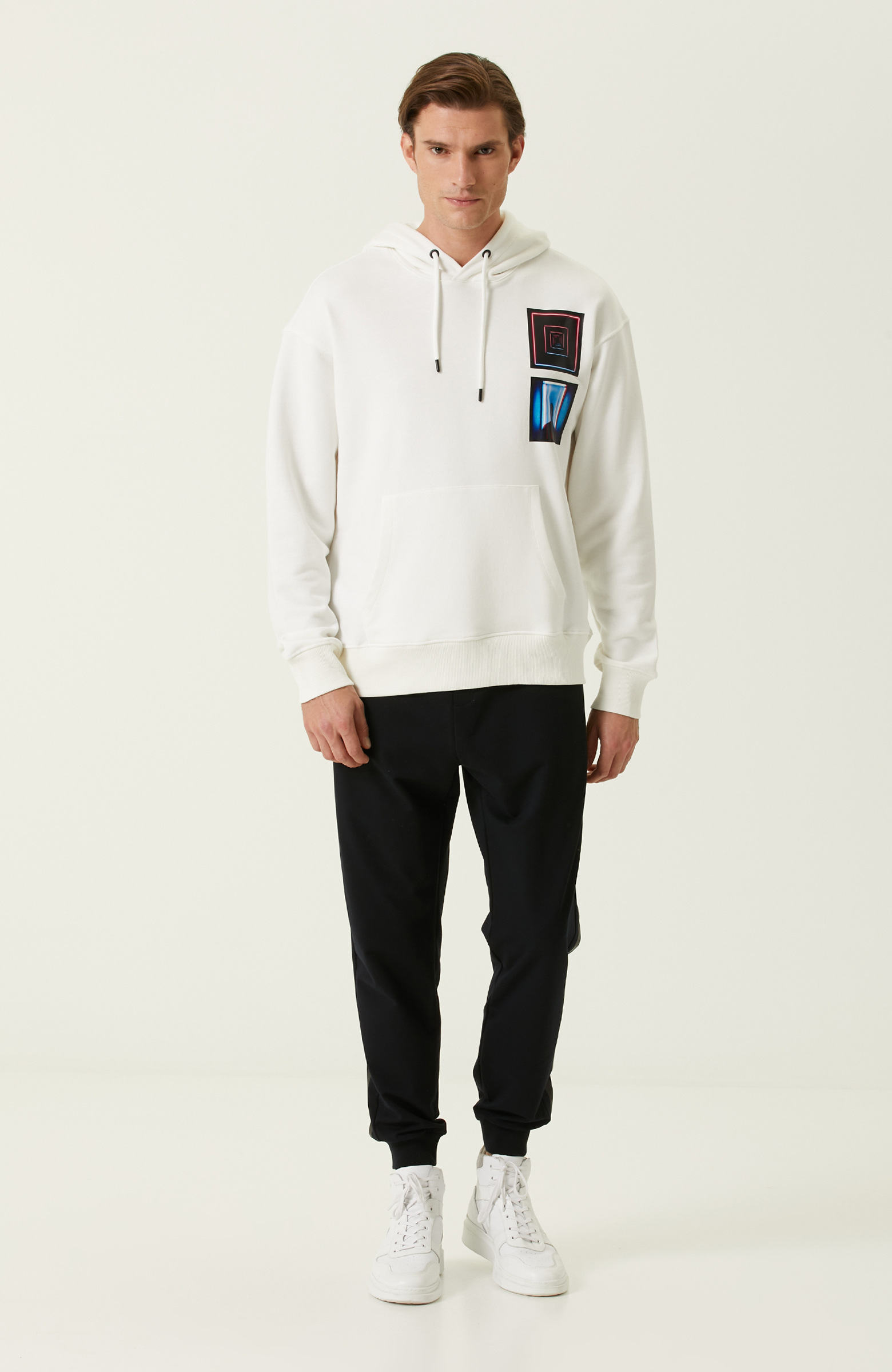 Comfort Fit Lacivert Eşofman Altı