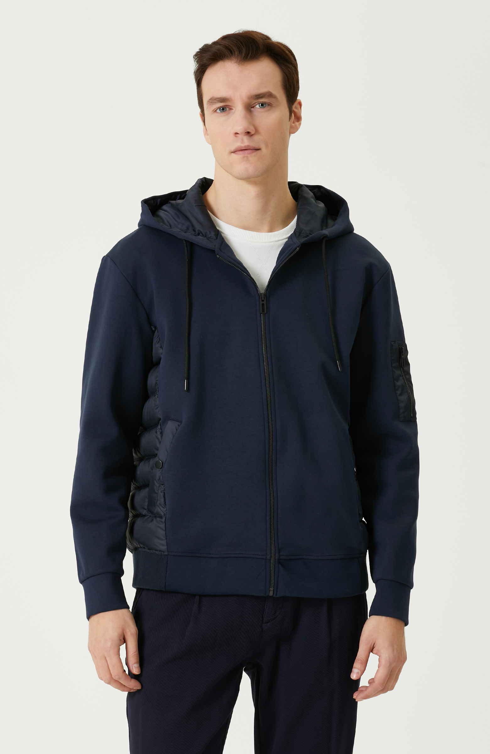 Slim Fit Lacivert Mont