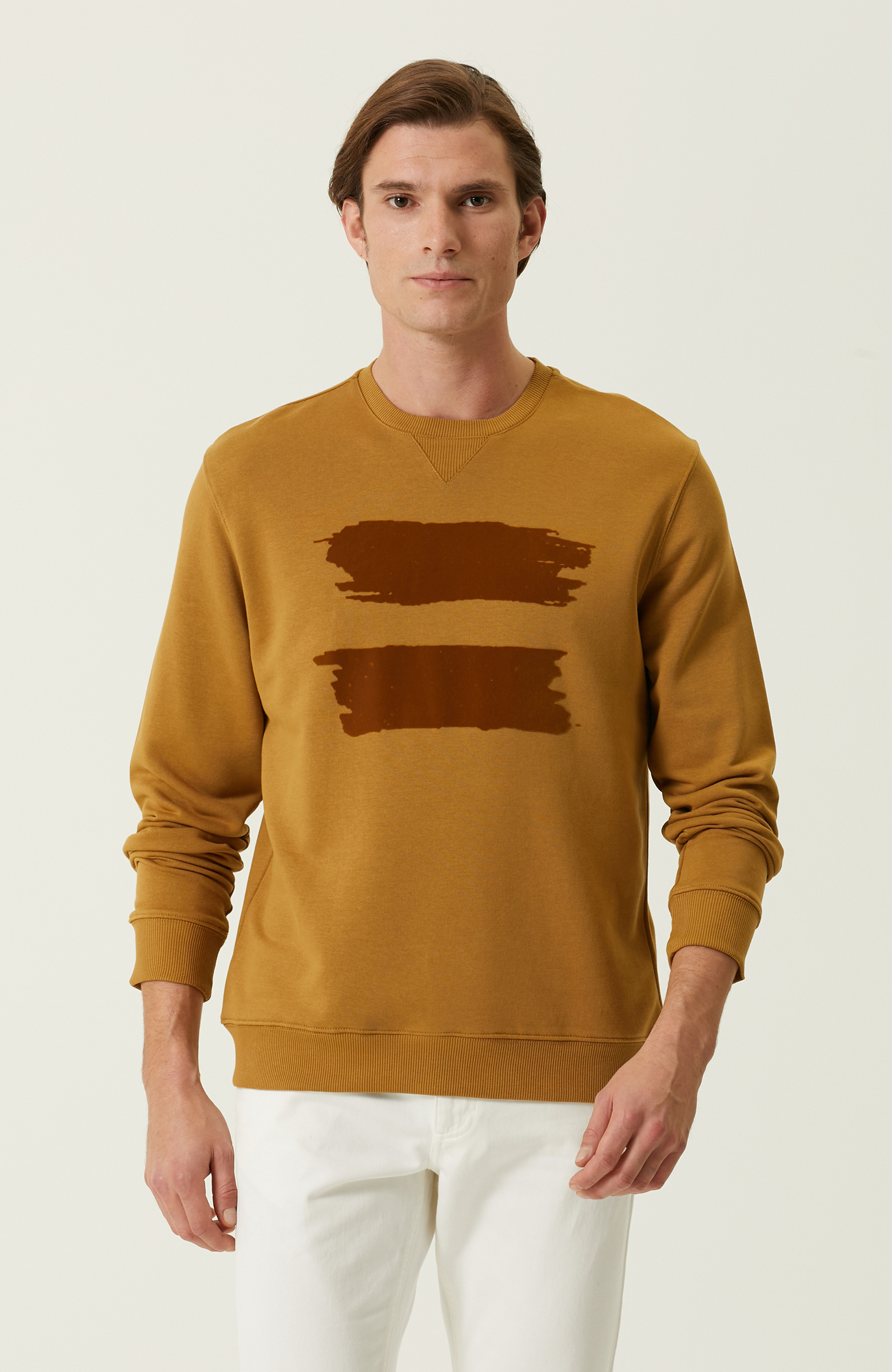 Slim Fit Safran Sweatshirt