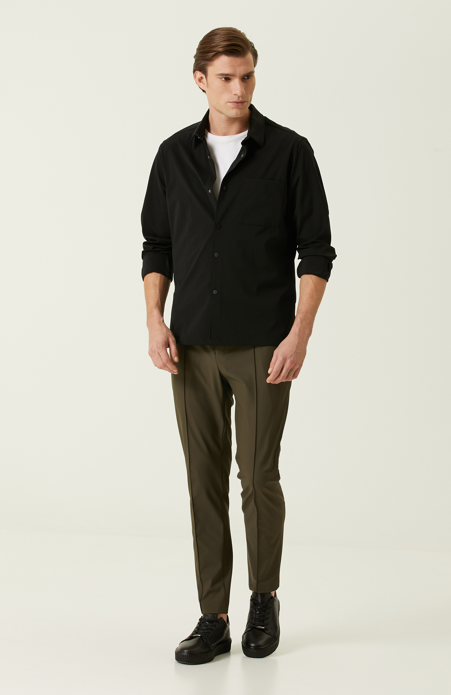 Jogger Fit Haki Pantolon