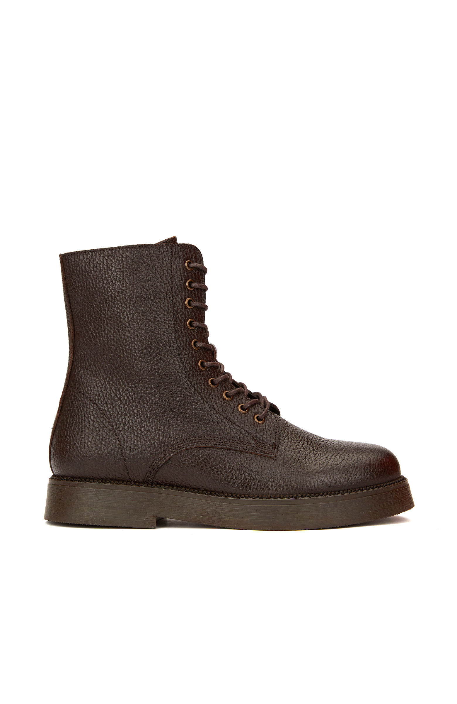 Kahverengi Kadın Deri Bot