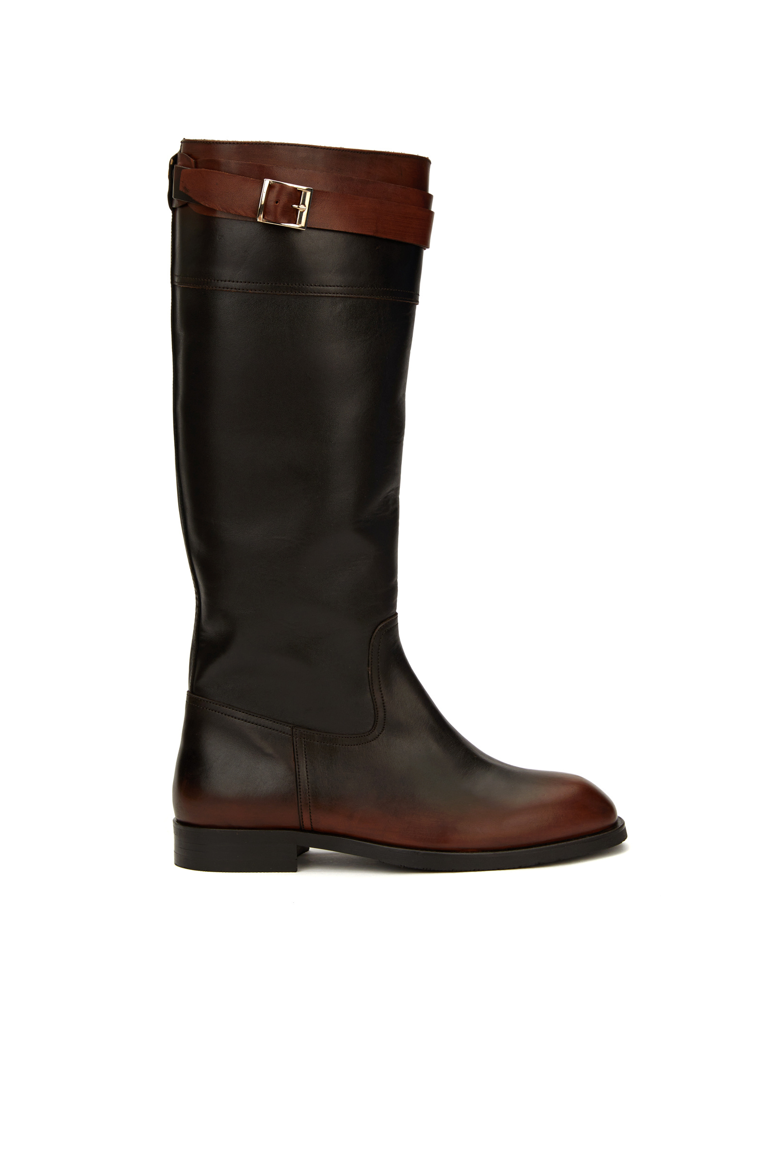 Siyah Kadın Deri Çizme