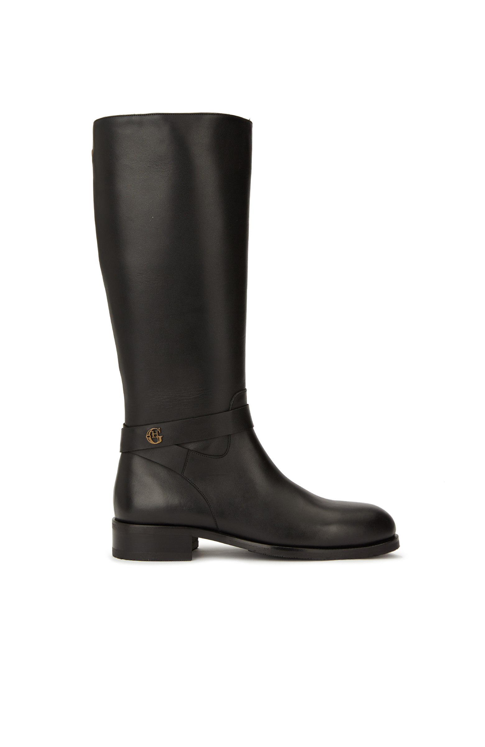 Siyah Kadın Deri Çizme