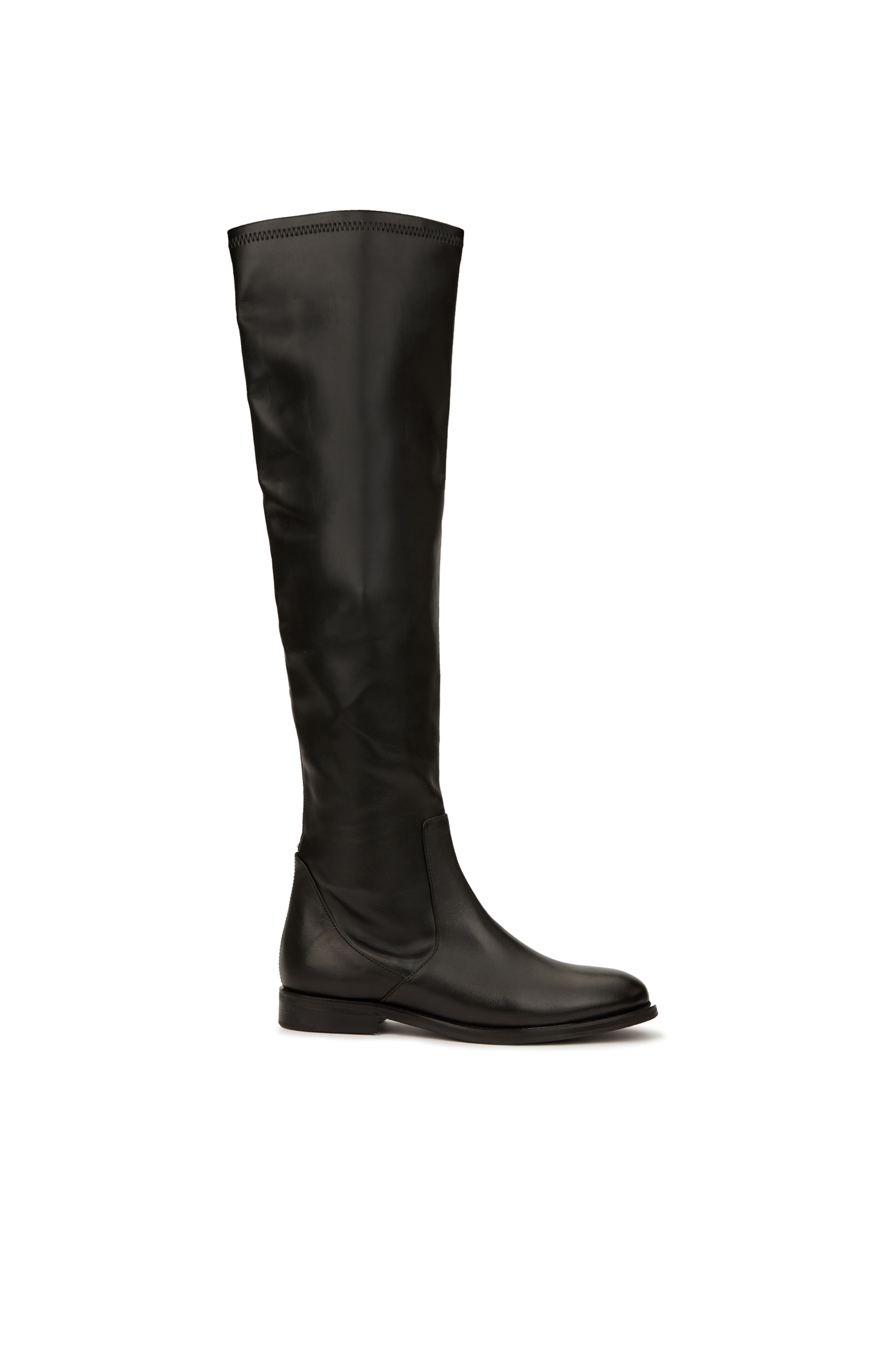 Siyah Kadın Deri Çizme