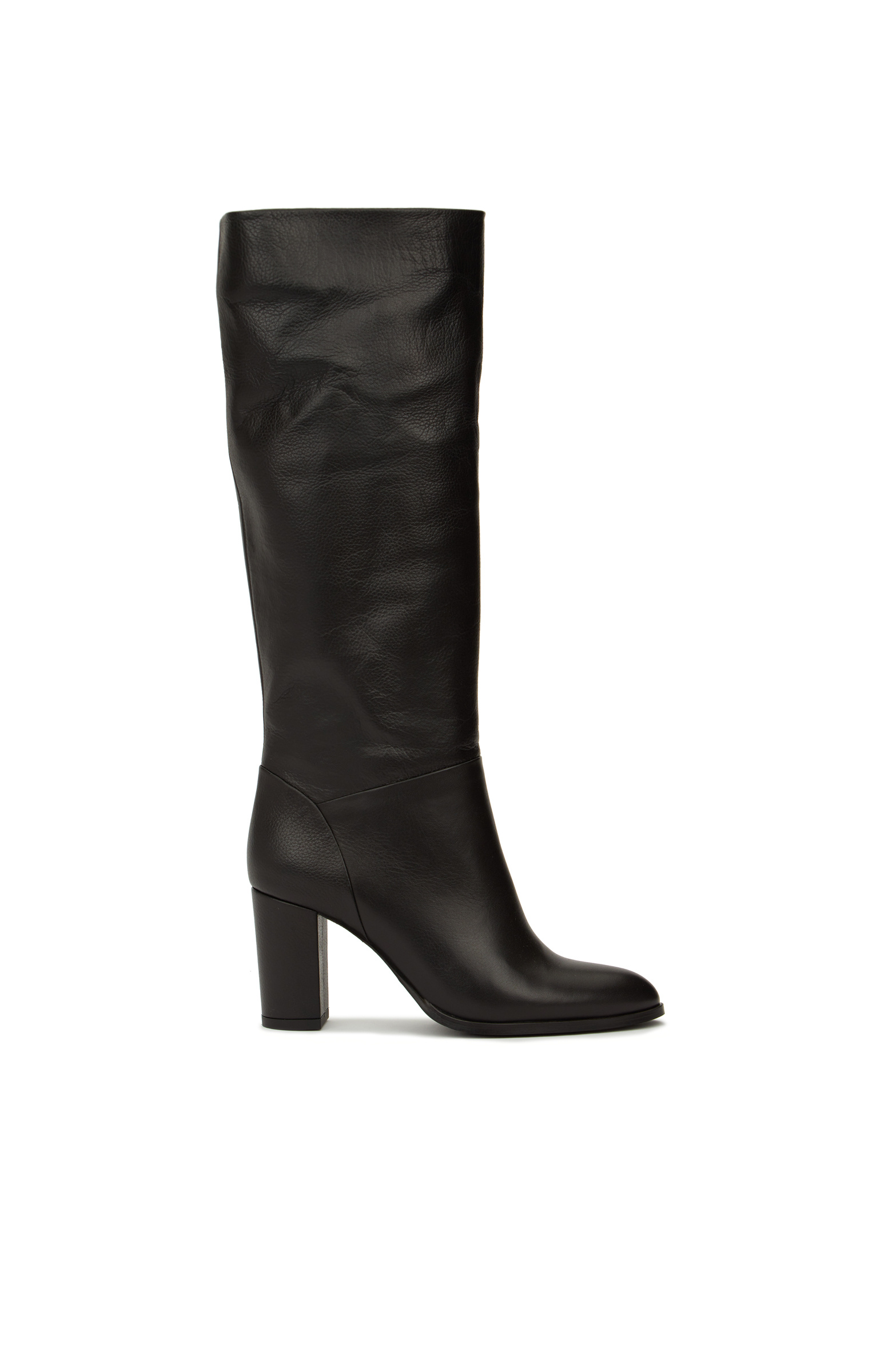 Siyah Kadın Deri Çizme