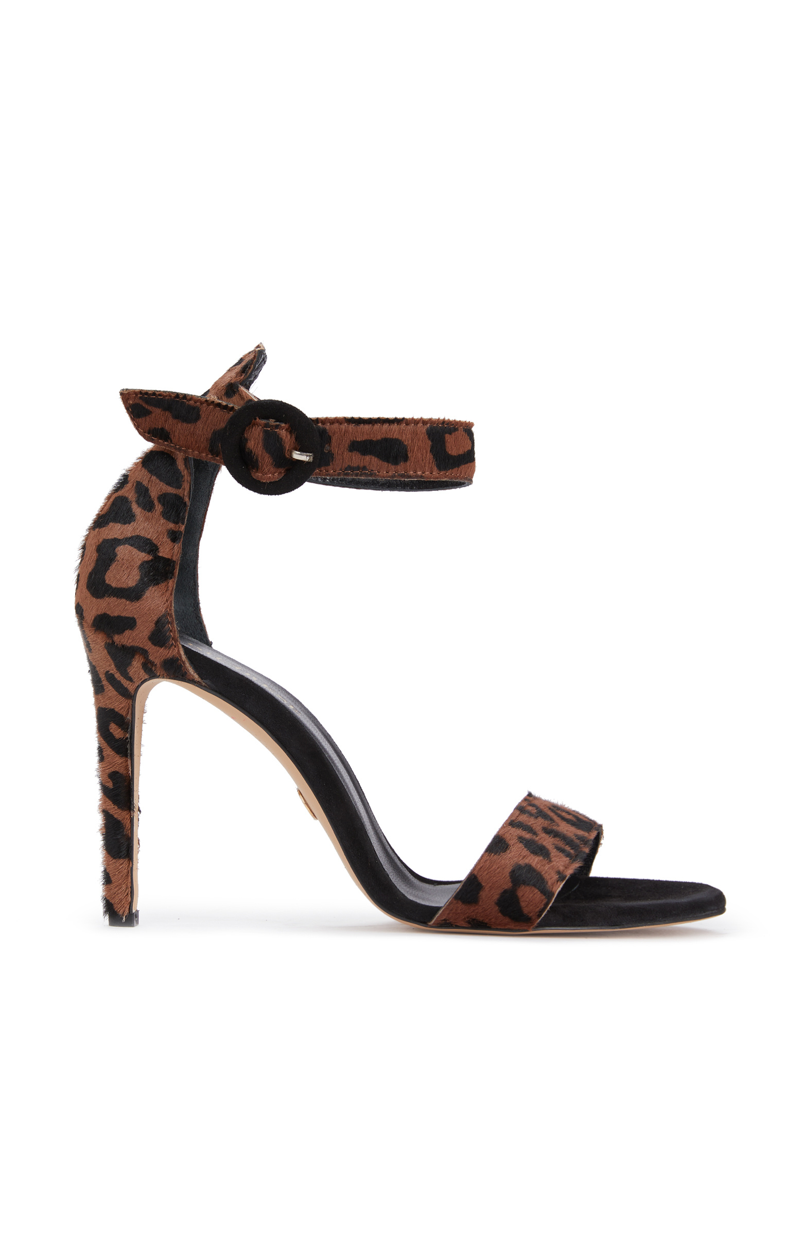 Leopar Desenli Kadın Sandalet