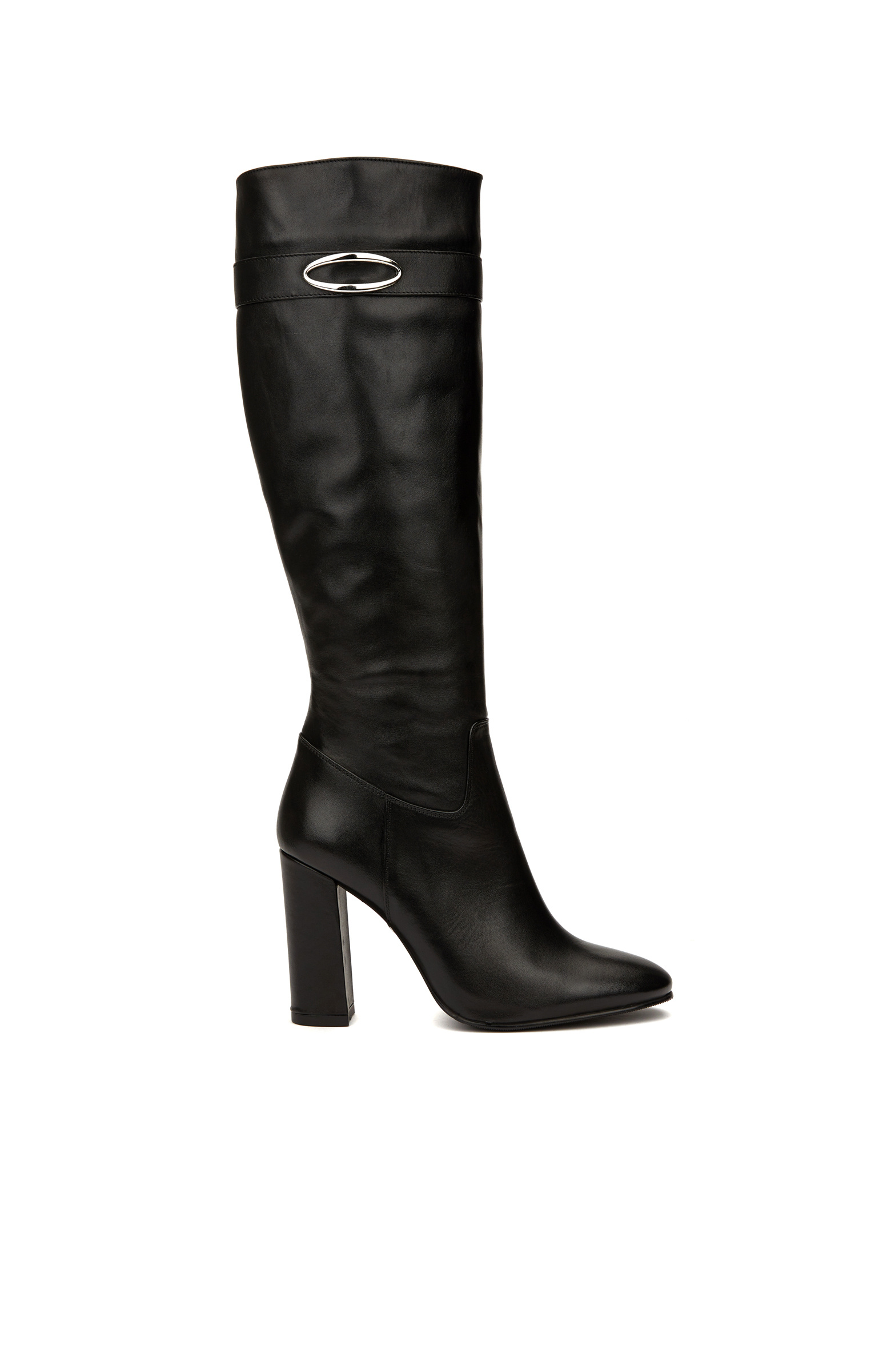 Siyah Kadın Deri Çizme