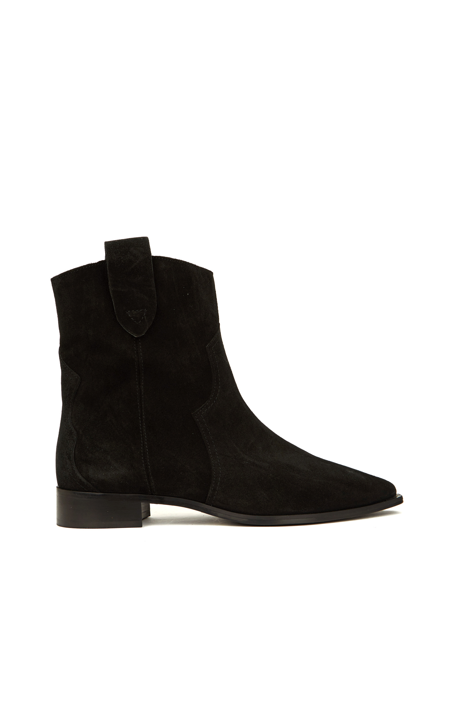 Siyah Kadın Süet Bot