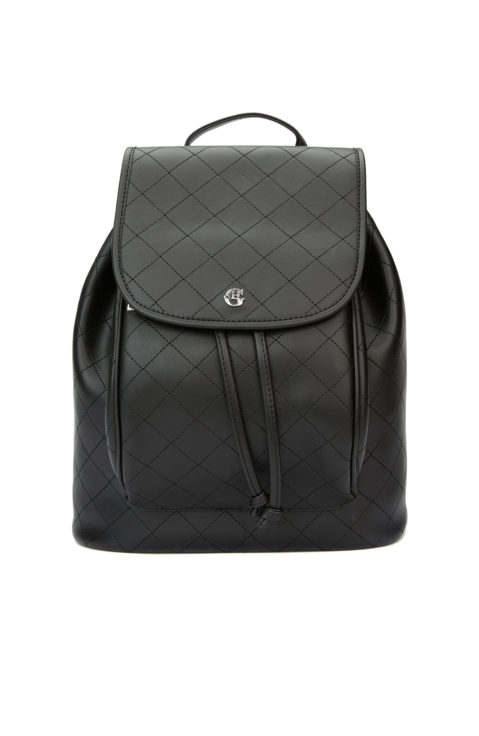 Siyah Kapitoneli Kadın Sırt Çantası Siyah Kapitoneli Kadın Sırt Çantası