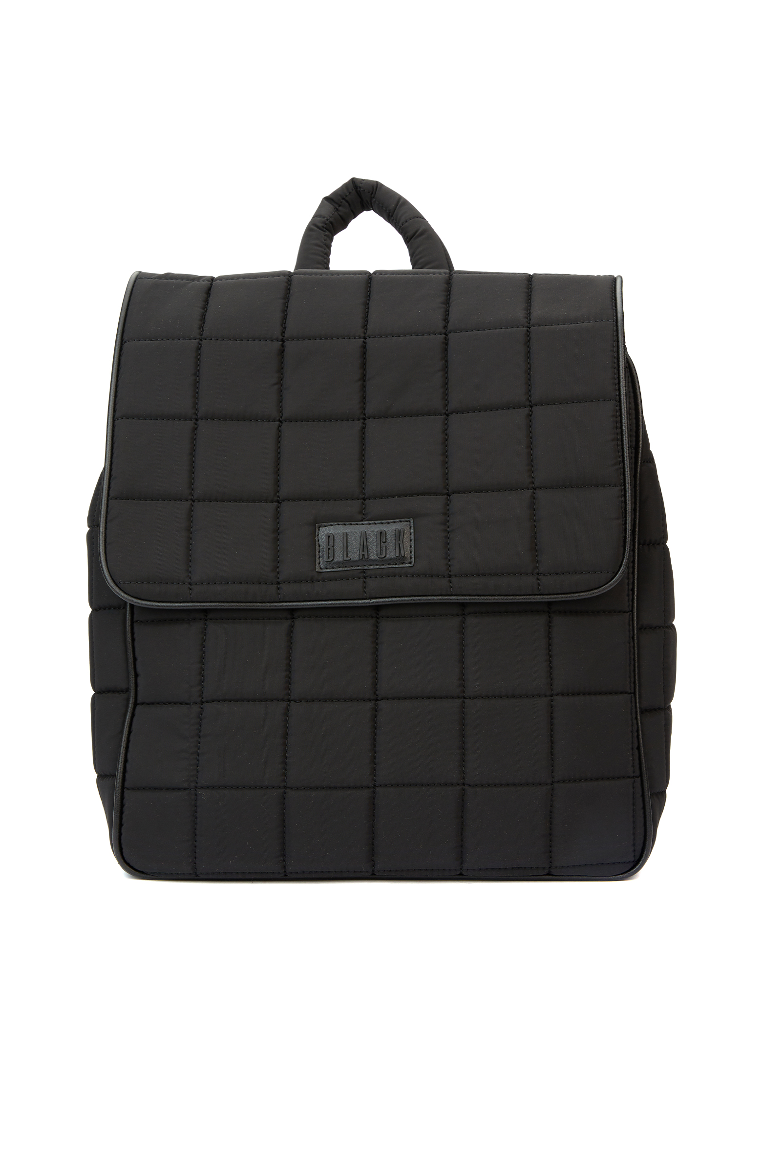 Siyah Kapitoneli Kadın Sırt Çantası Siyah Kapitoneli Kadın Sırt Çantası