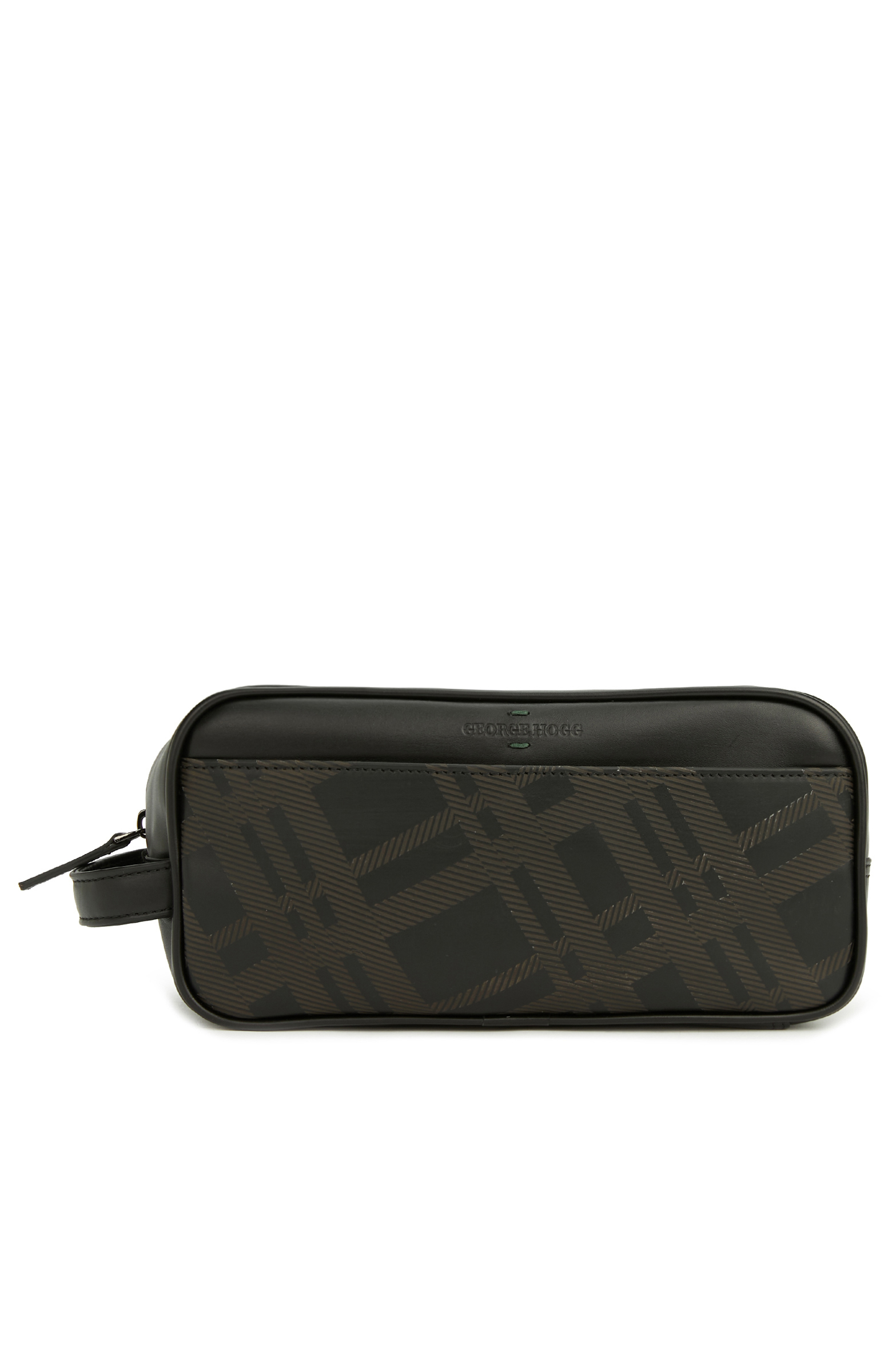 Siyah Ekose Desenli Erkek Deri Çanta Siyah Ekose Desenli Erkek Deri Çanta