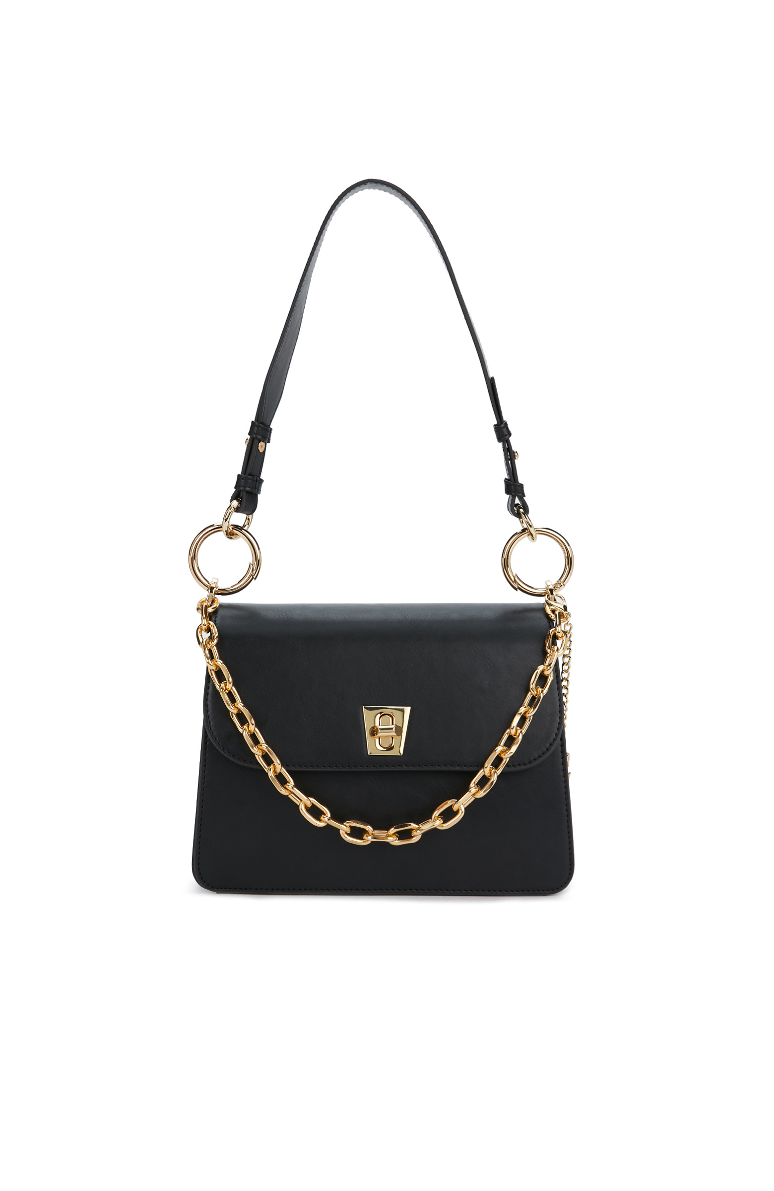 Siyah Zincirli Kadın El Çantası