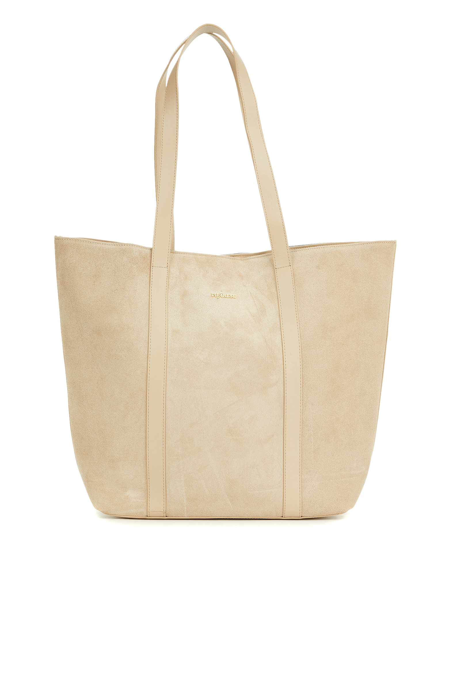 Bej Kadın Süet Çanta