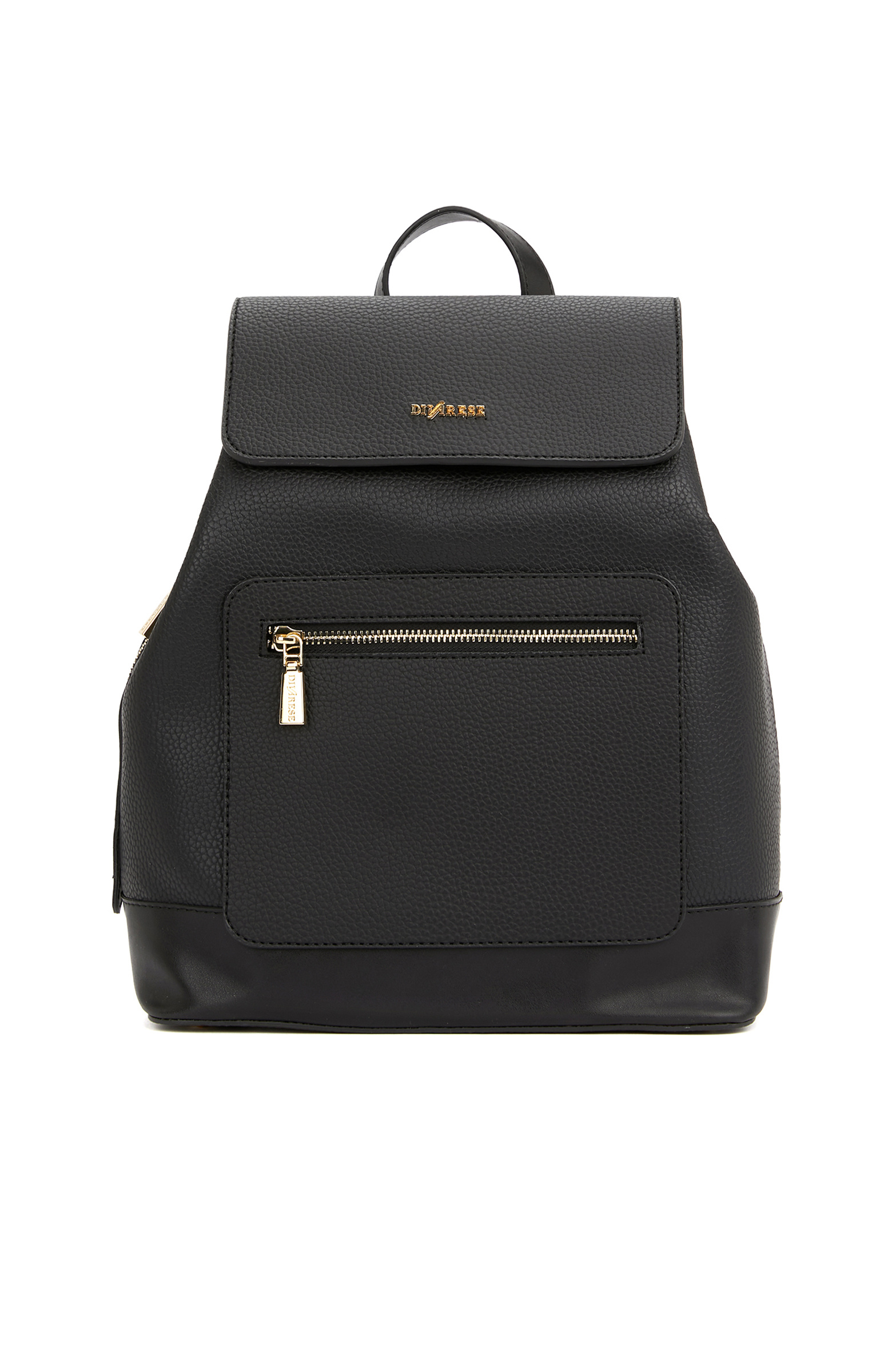 Siyah Logo Detaylı Kadın Sırt Çantası