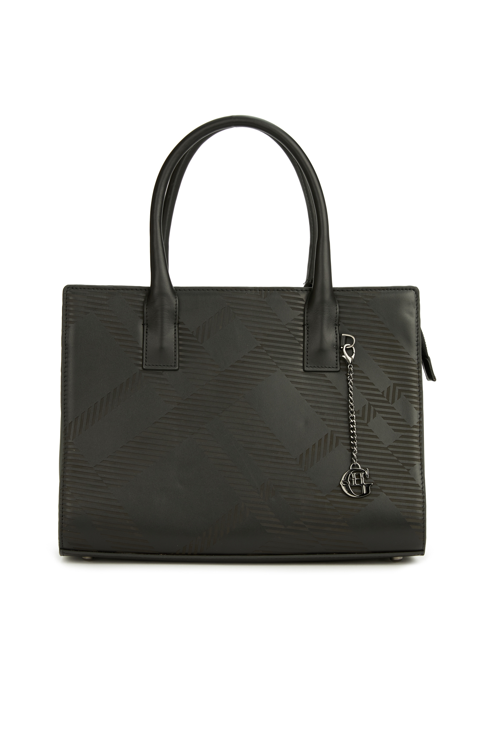 Siyah Kadın Deri Omuz Çantası