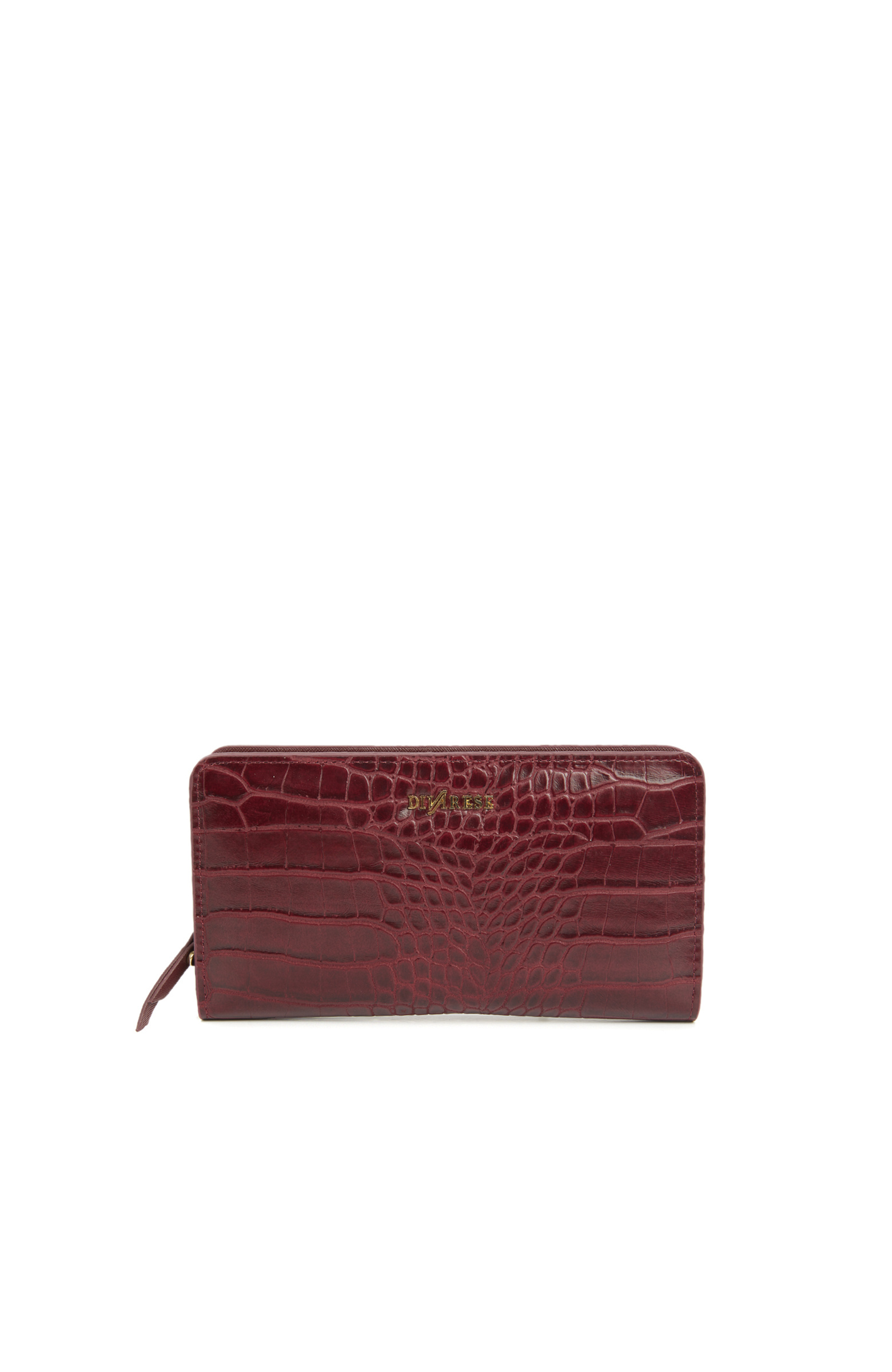 Bordo Dokulu Kadın El Portföyü