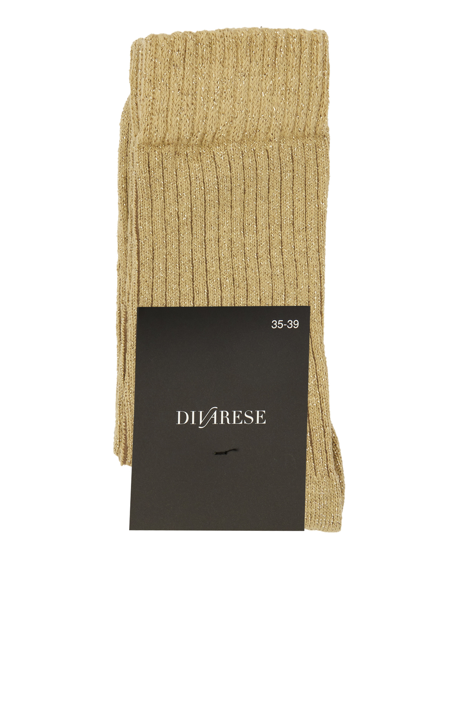 Bej Sim Dokulu Kadın Çorap