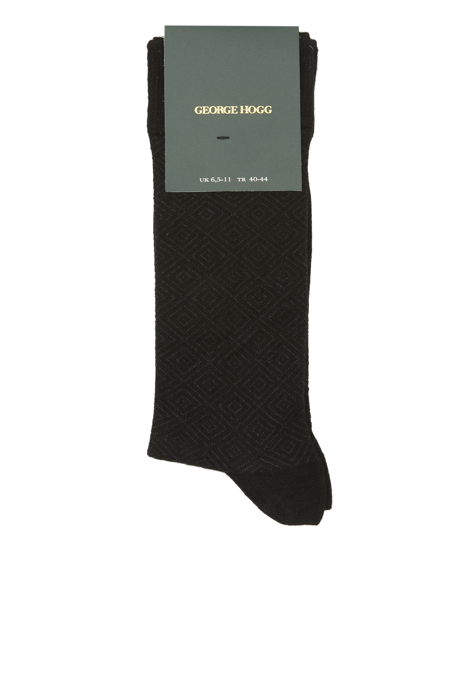 Siyah Desenli Erkek Bambu Çorap Siyah Desenli Erkek Bambu Çorap