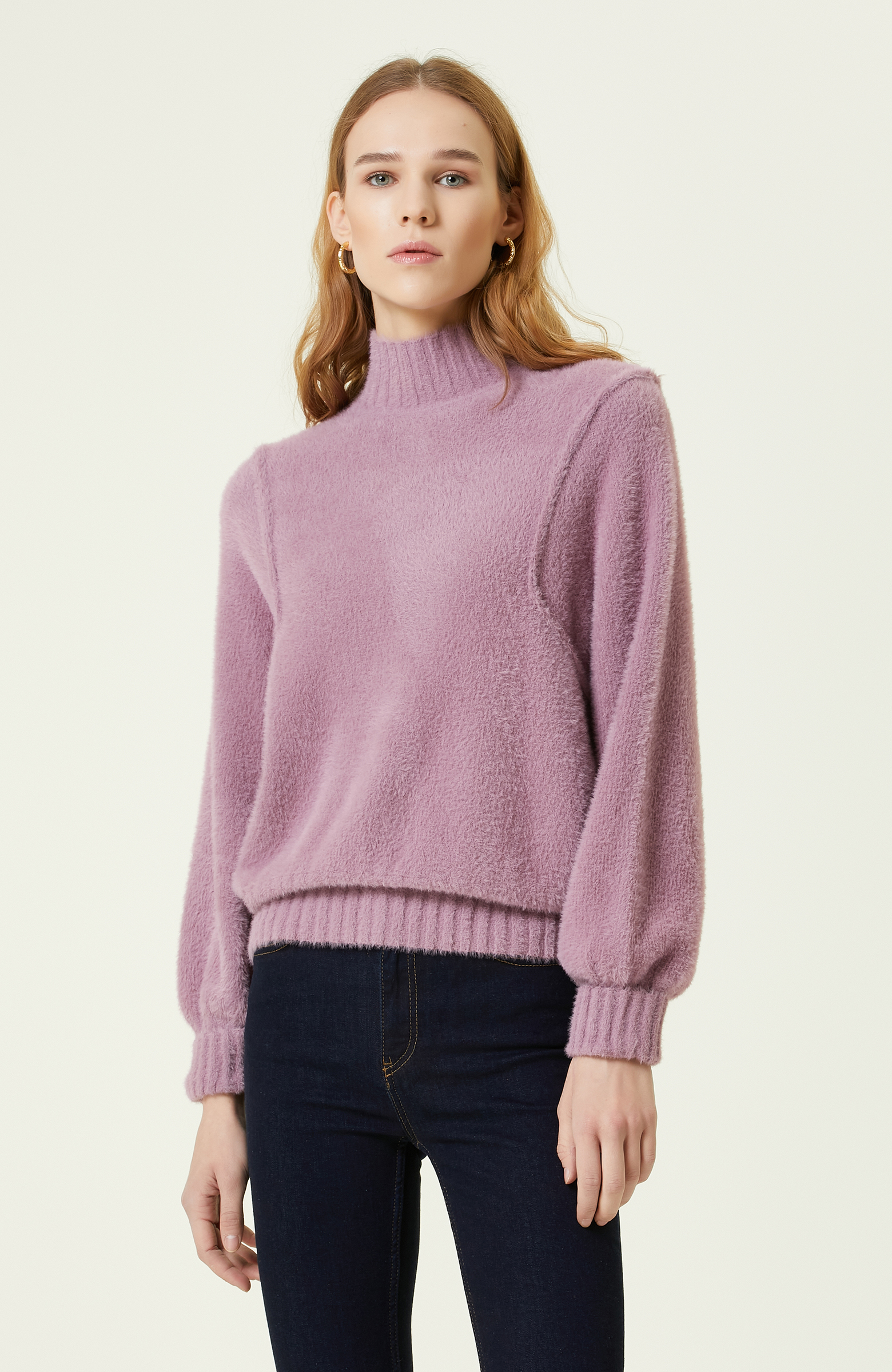 Basic Fit Gül Kurusu Kazak Basic Fit Gül Kurusu Kazak