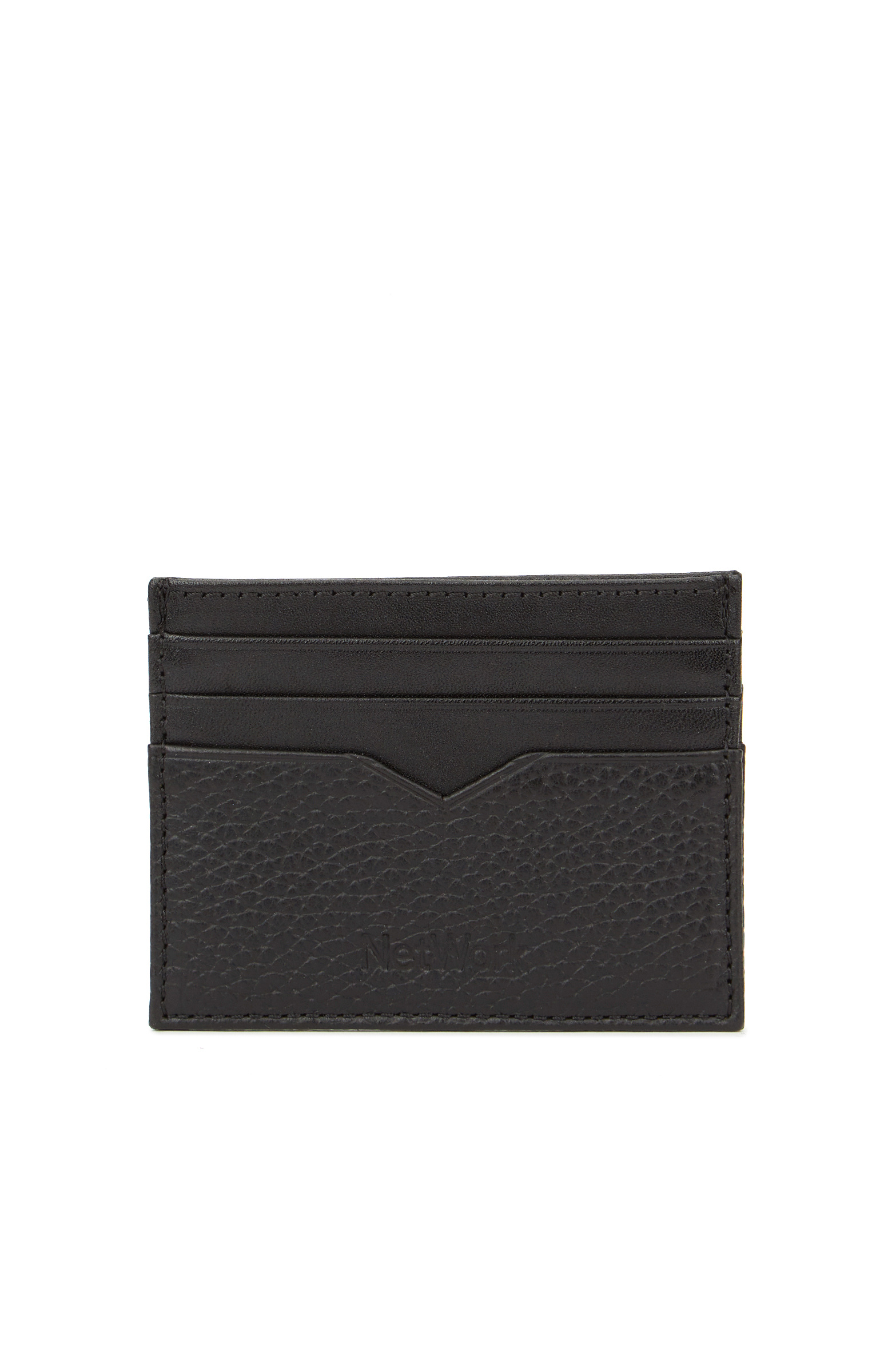 Siyah Erkek Deri Kartlık